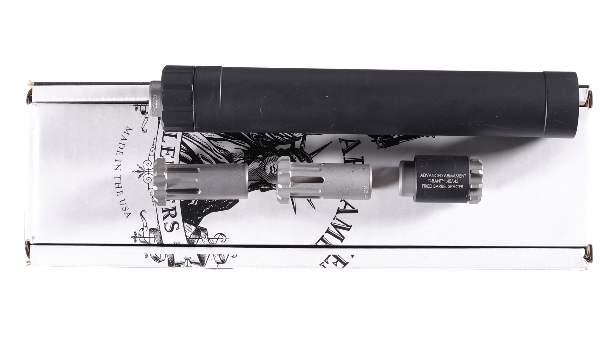 Advanced Armament Corp. Ti-Rant Suppressor with Box | Rock Island Auction