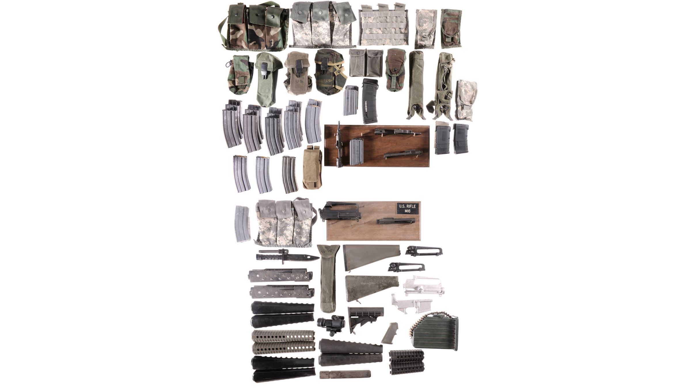 Assorted AR-15-M16 Pattern Parts and Accessories | Rock Island Auction