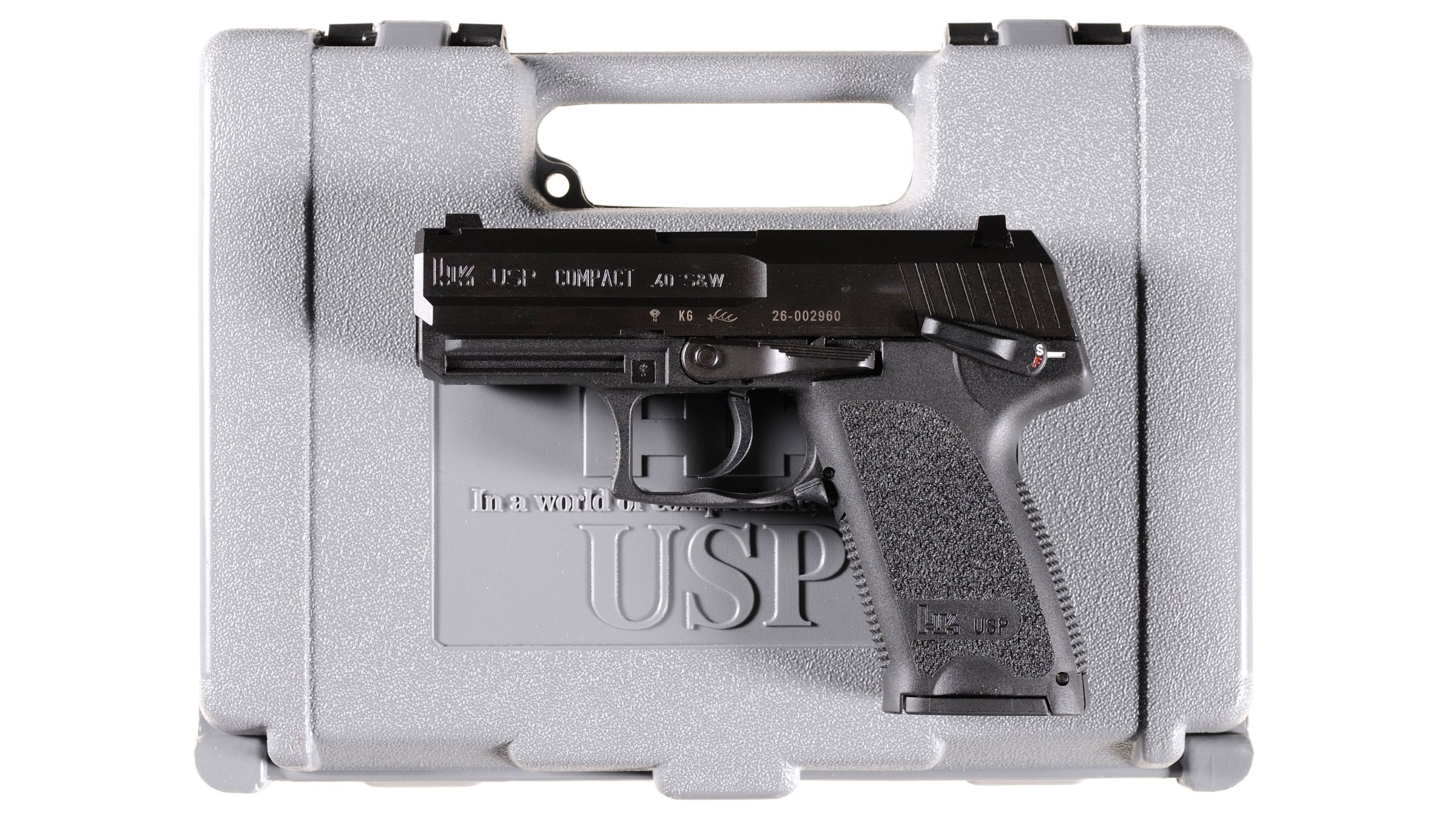 Heckler & Koch USP 40 Compact Semi-Automatic Pistol with Case | Rock ...