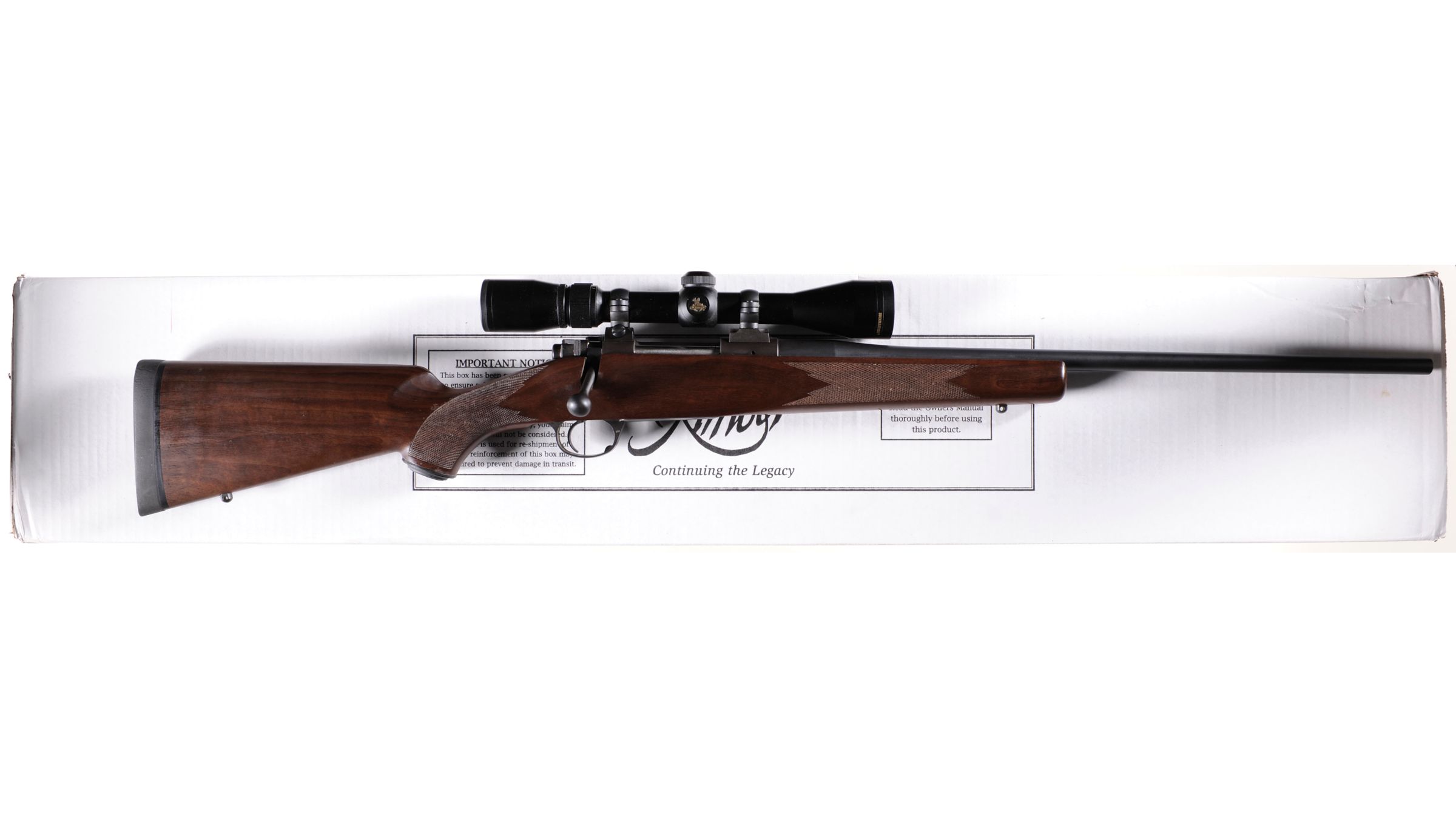 Kimber Model 84M Bolt Action Rifle with Scope and Box | Rock Island Auction