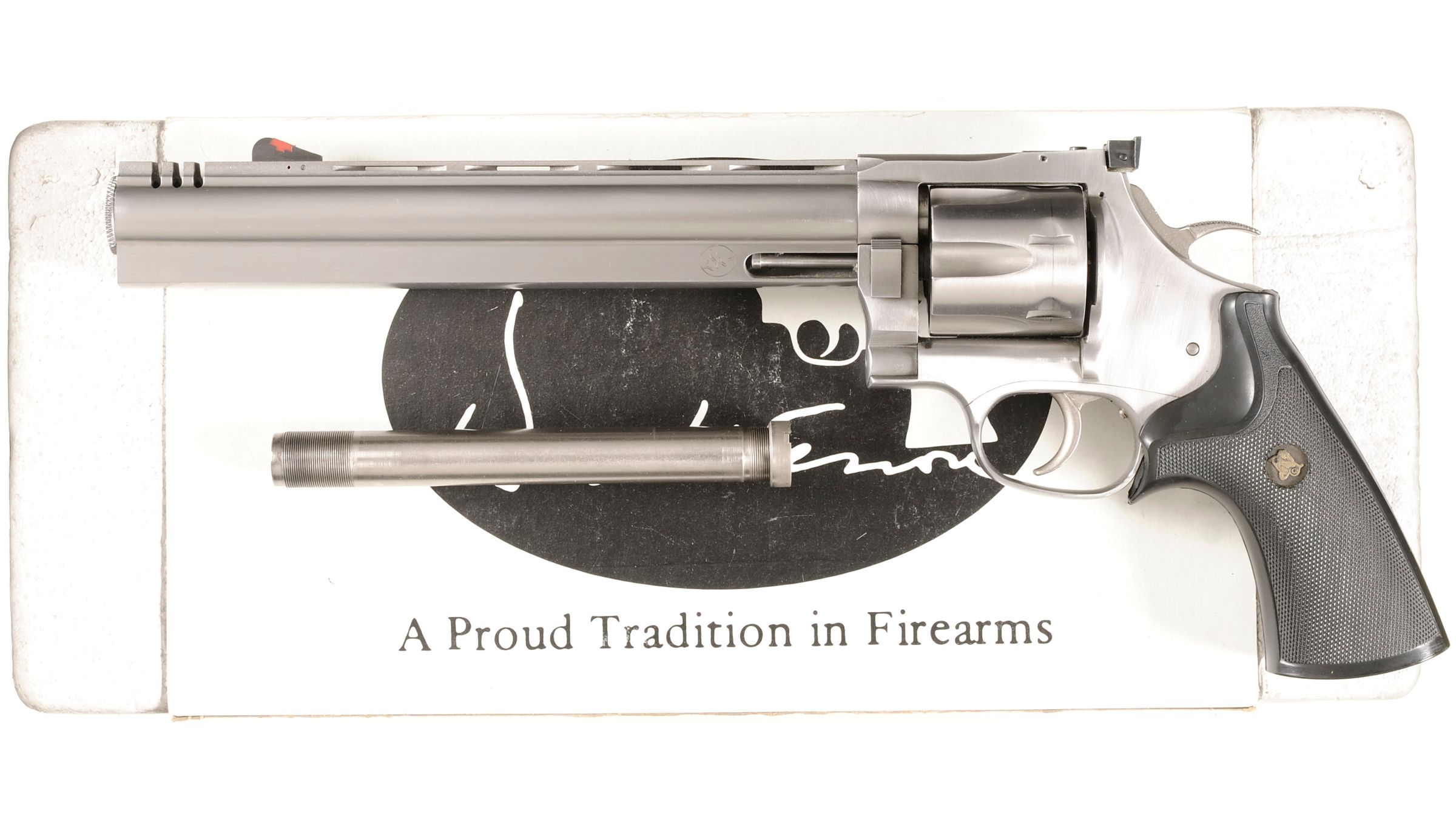 Dan Wesson Model 744 Double Action Revolver with Box | Rock Island Auction
