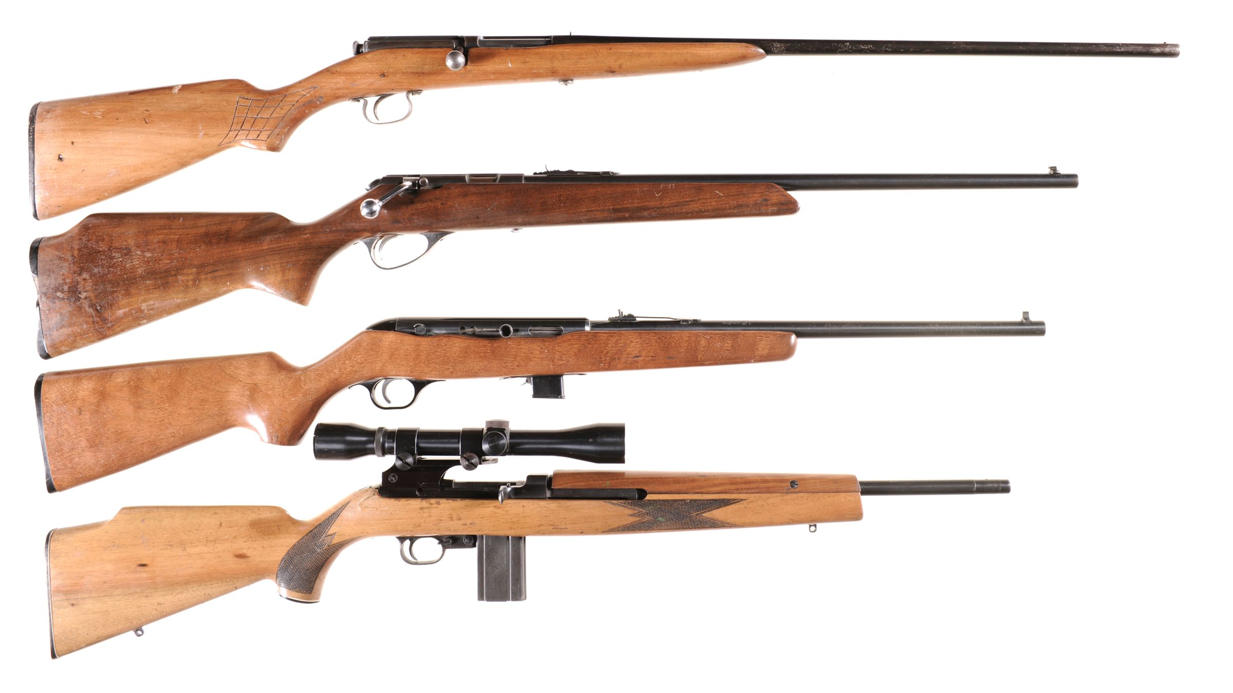 Four Sporting Long Guns | Rock Island Auction