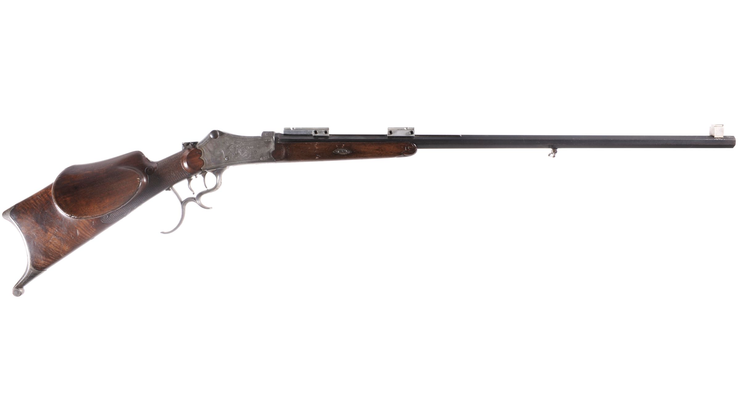 Engraved Emil Pachmayr Single Shot Martini Rifle | Rock Island Auction