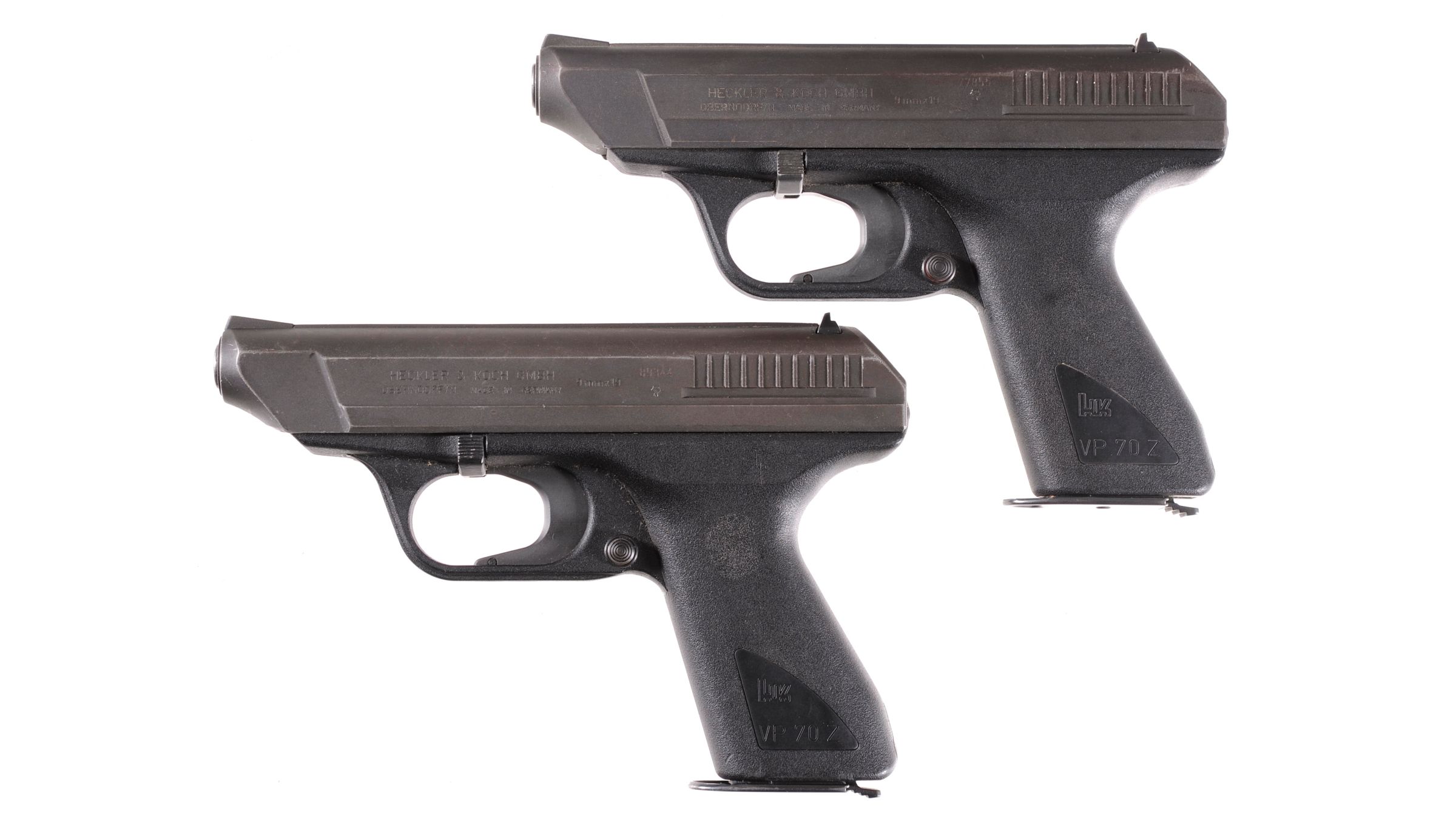 Two H&K VP70Z Pistols | Rock Island Auction