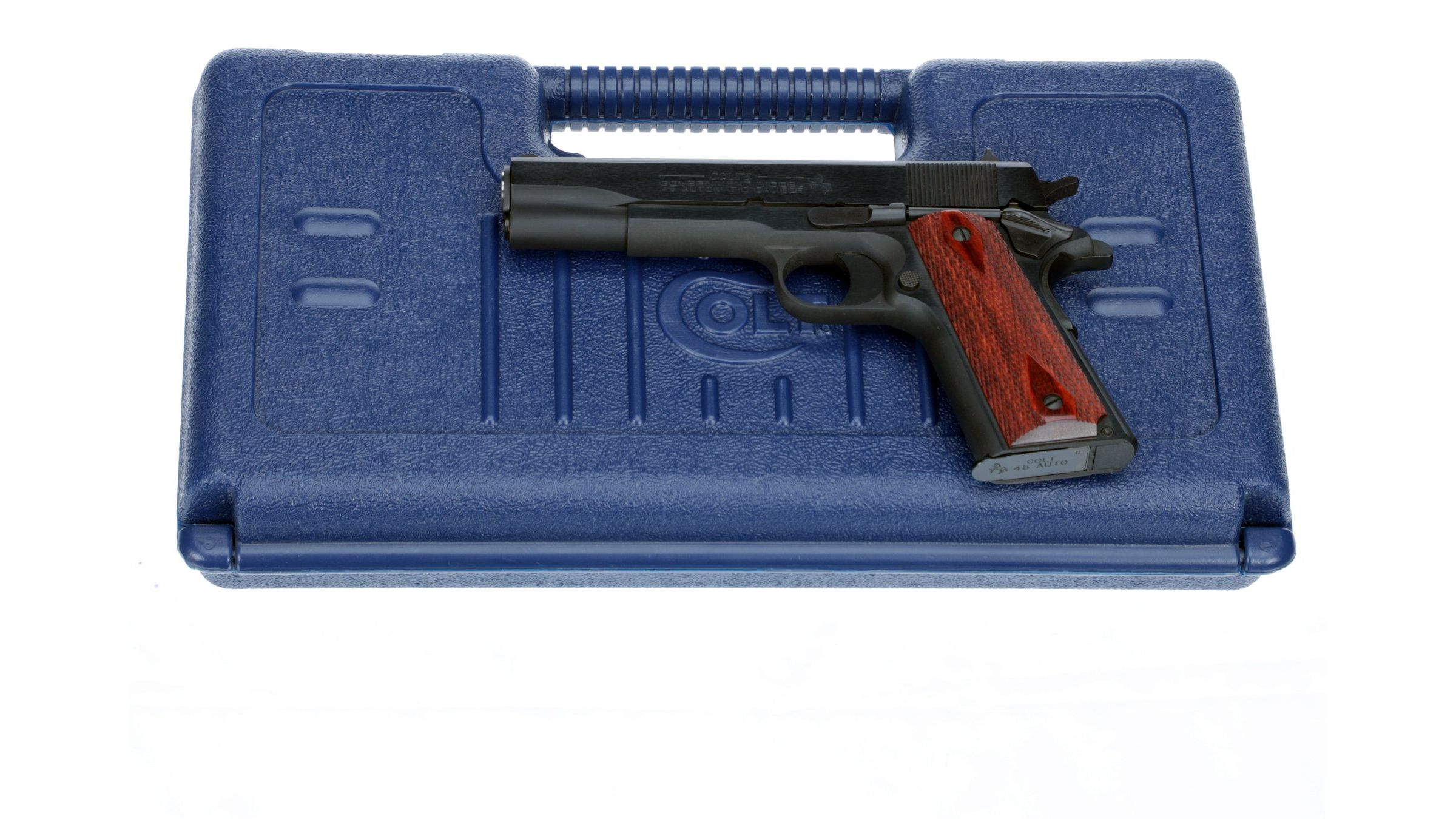 Colt Series 80 Government Model Semi-Automatic Pistol with Case | Rock ...