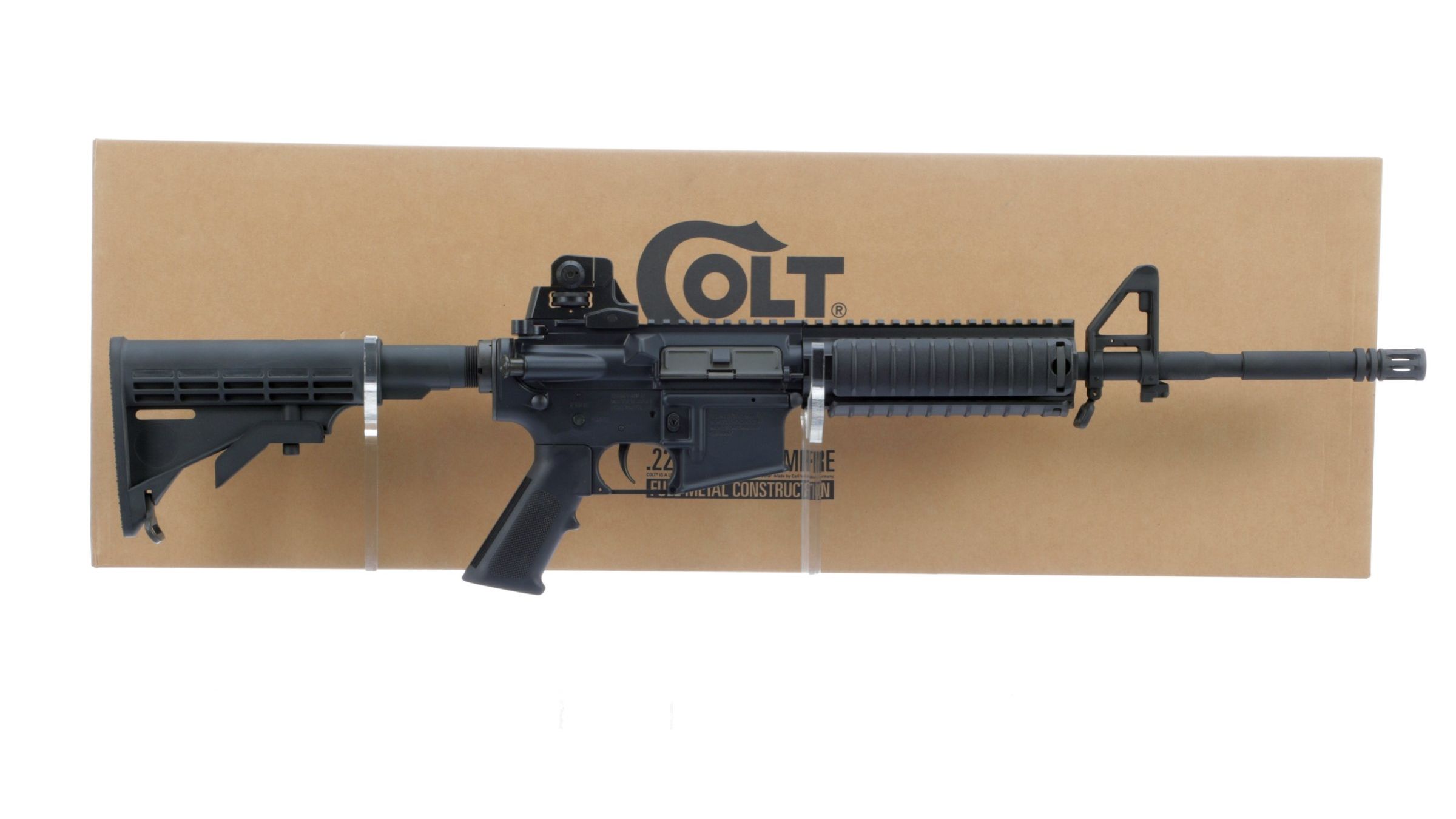 Colt-Walther M4 Semi-Automatic .22 LR Carbine with Box | Rock Island ...