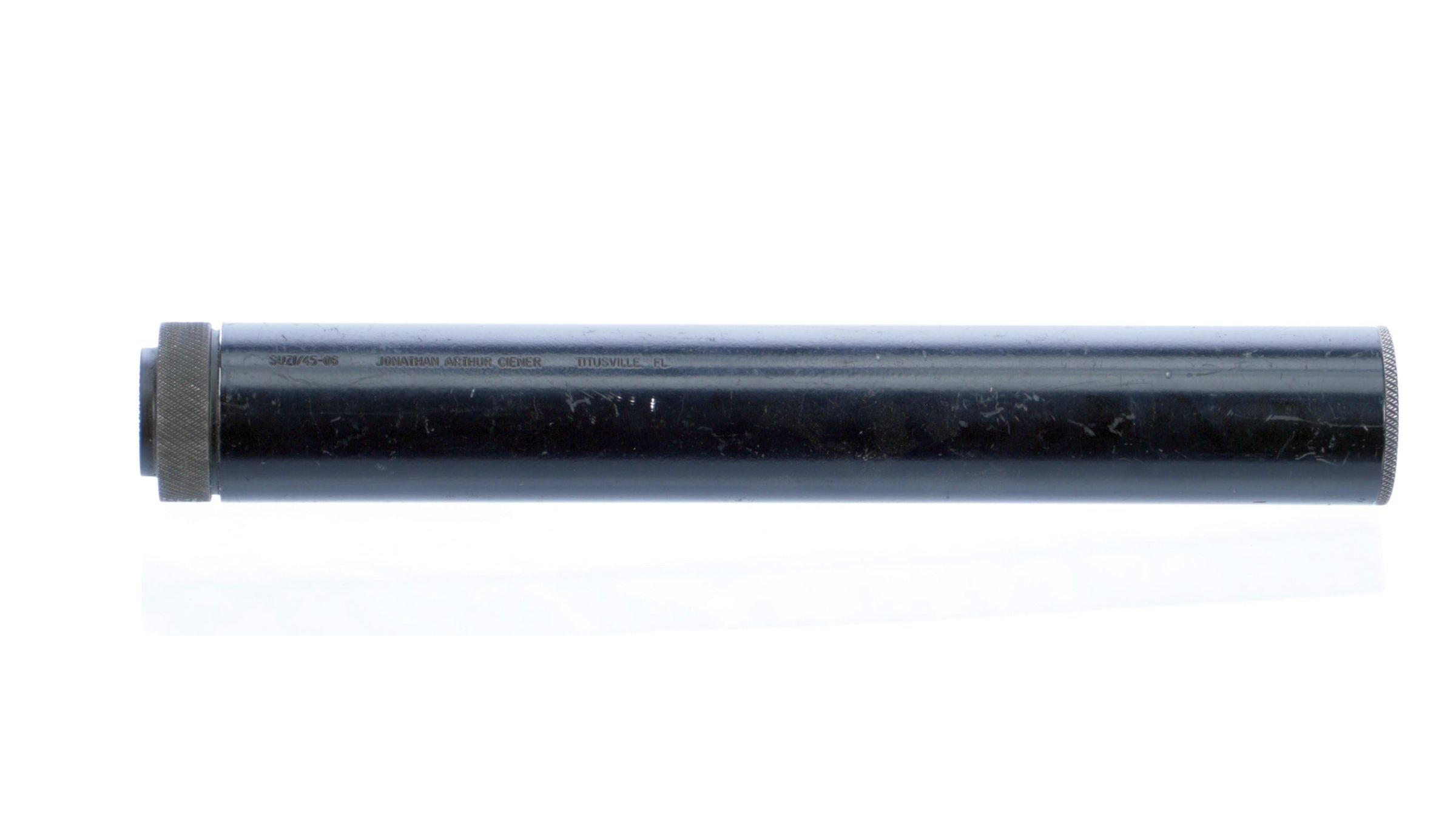 Jonathan Arthur Ciener Uzi .45 ACP Suppressor | Rock Island Auction