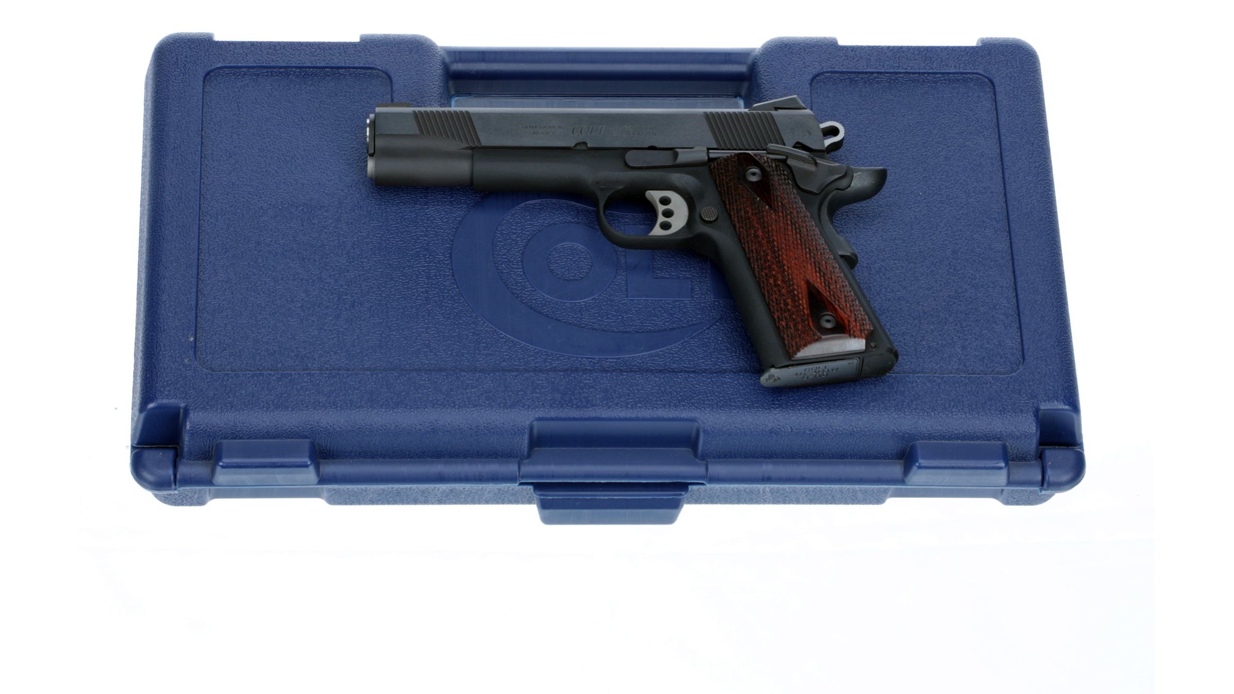 Colt Lightweight Government Model Pistol with Case | Rock Island Auction