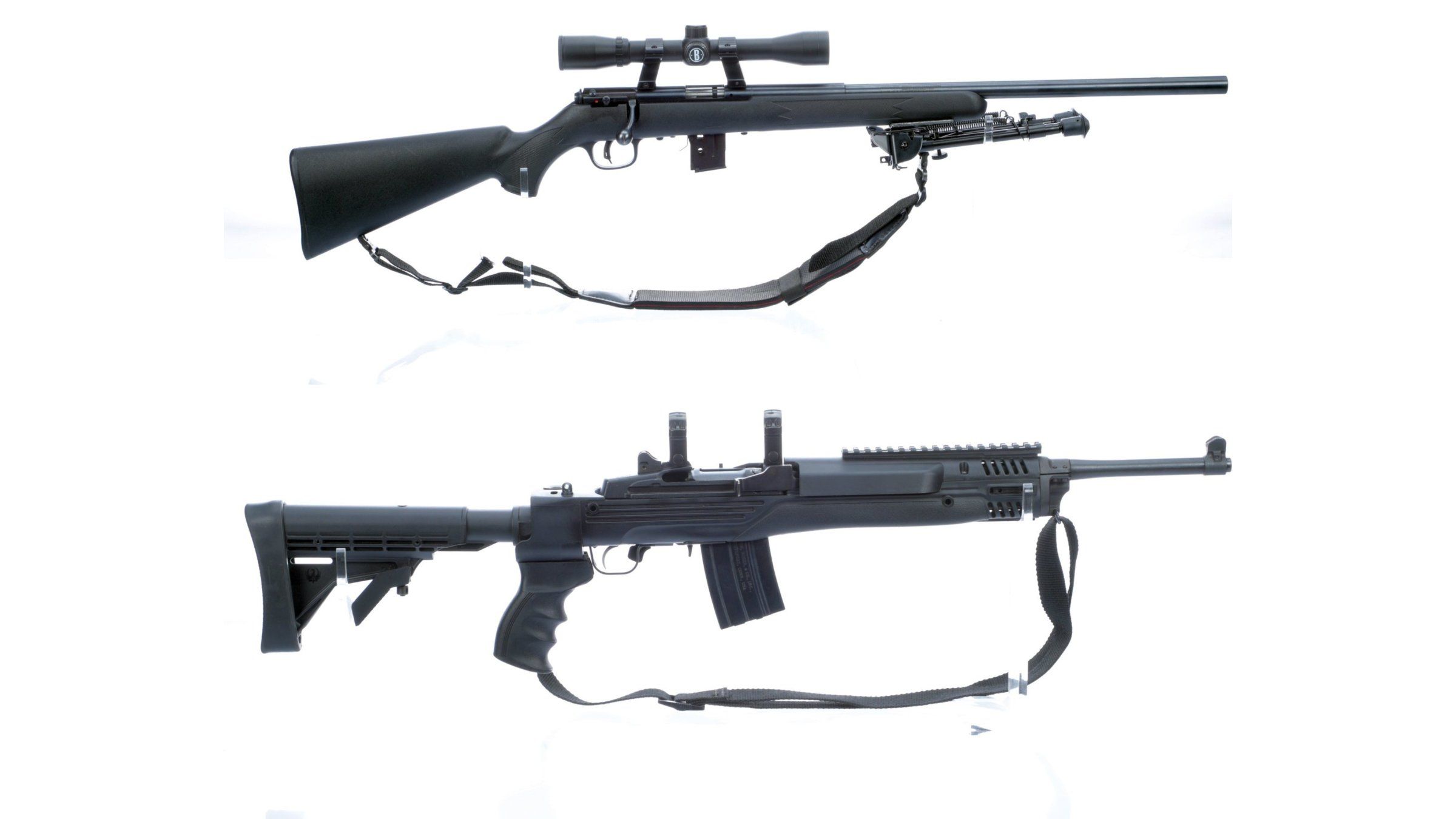 Two Rifles | Rock Island Auction