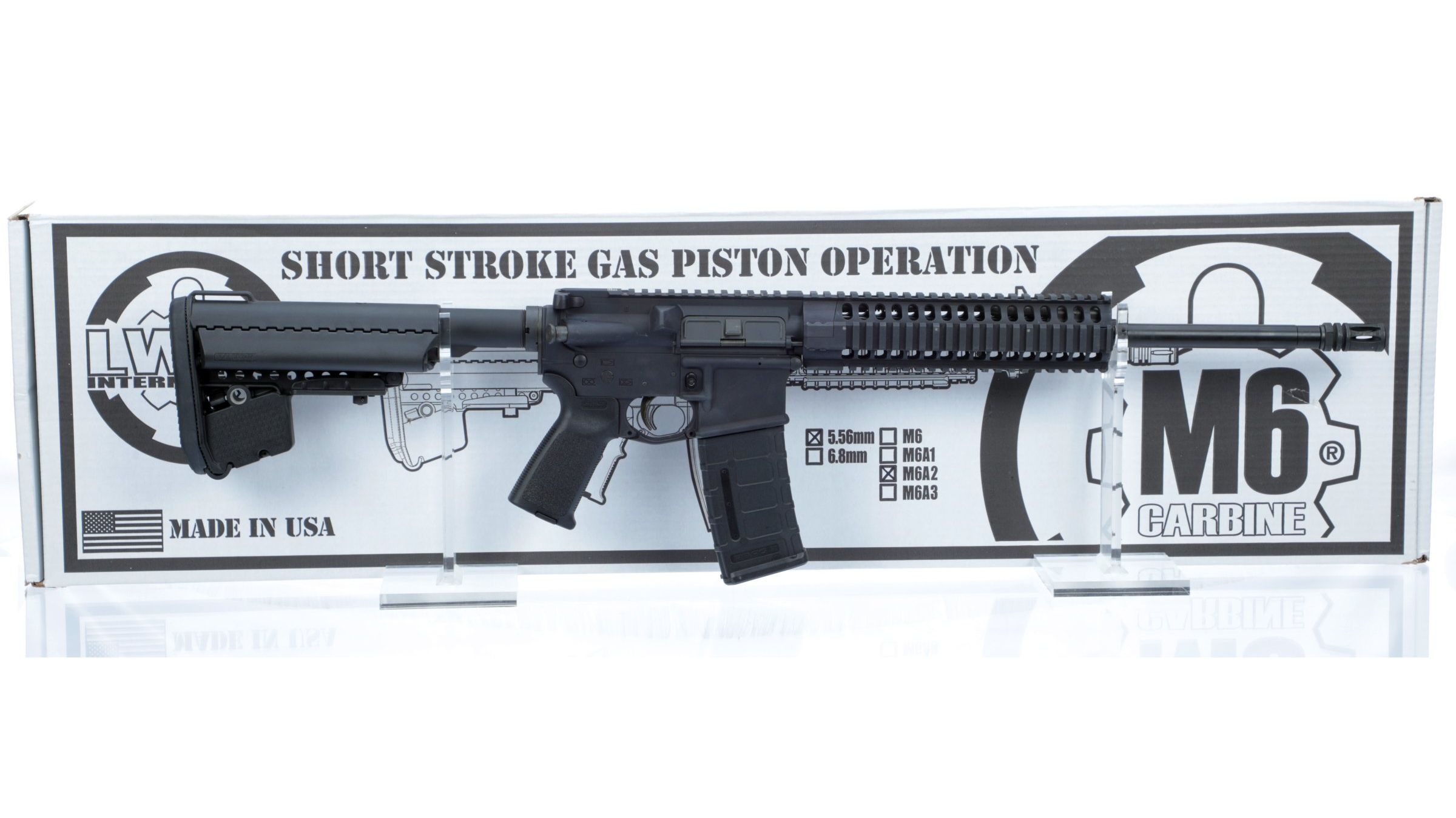 LWRC M6A2 Semi-Automatic Carbine with Box | Rock Island Auction