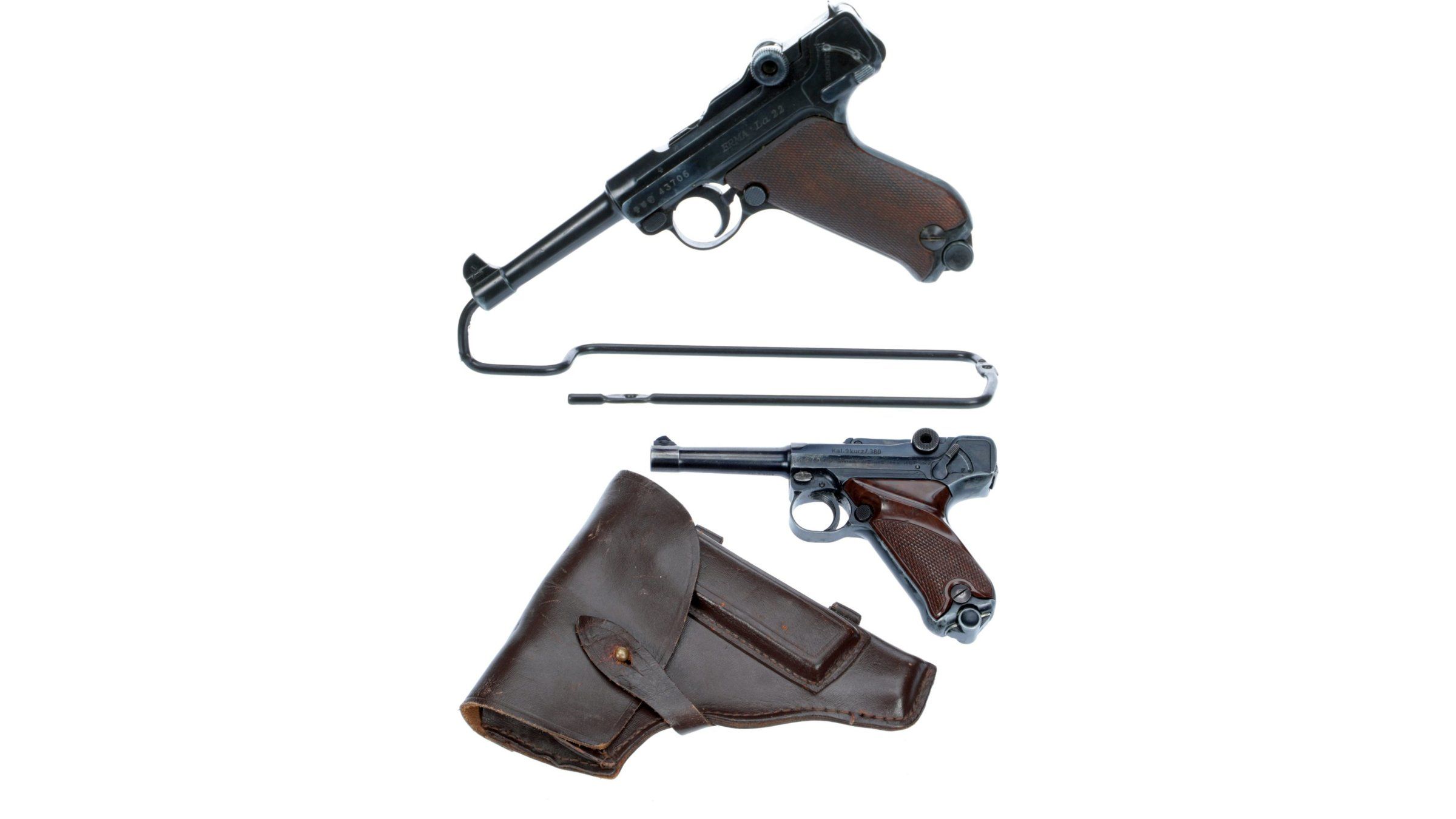 Two Erma Semi-Automatic Pistols | Rock Island Auction