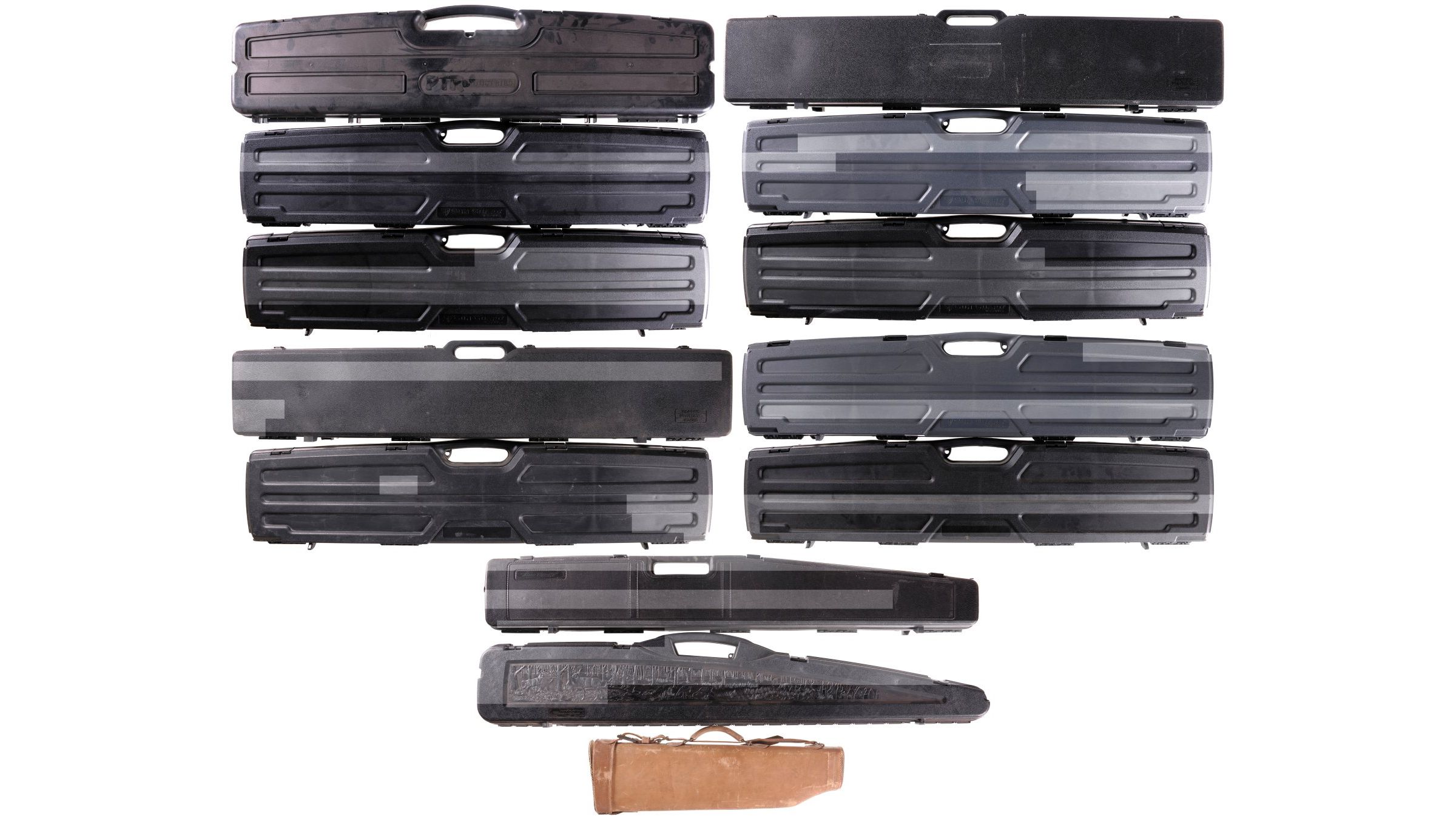 Thirteen Assorted Long Gun Cases | Rock Island Auction