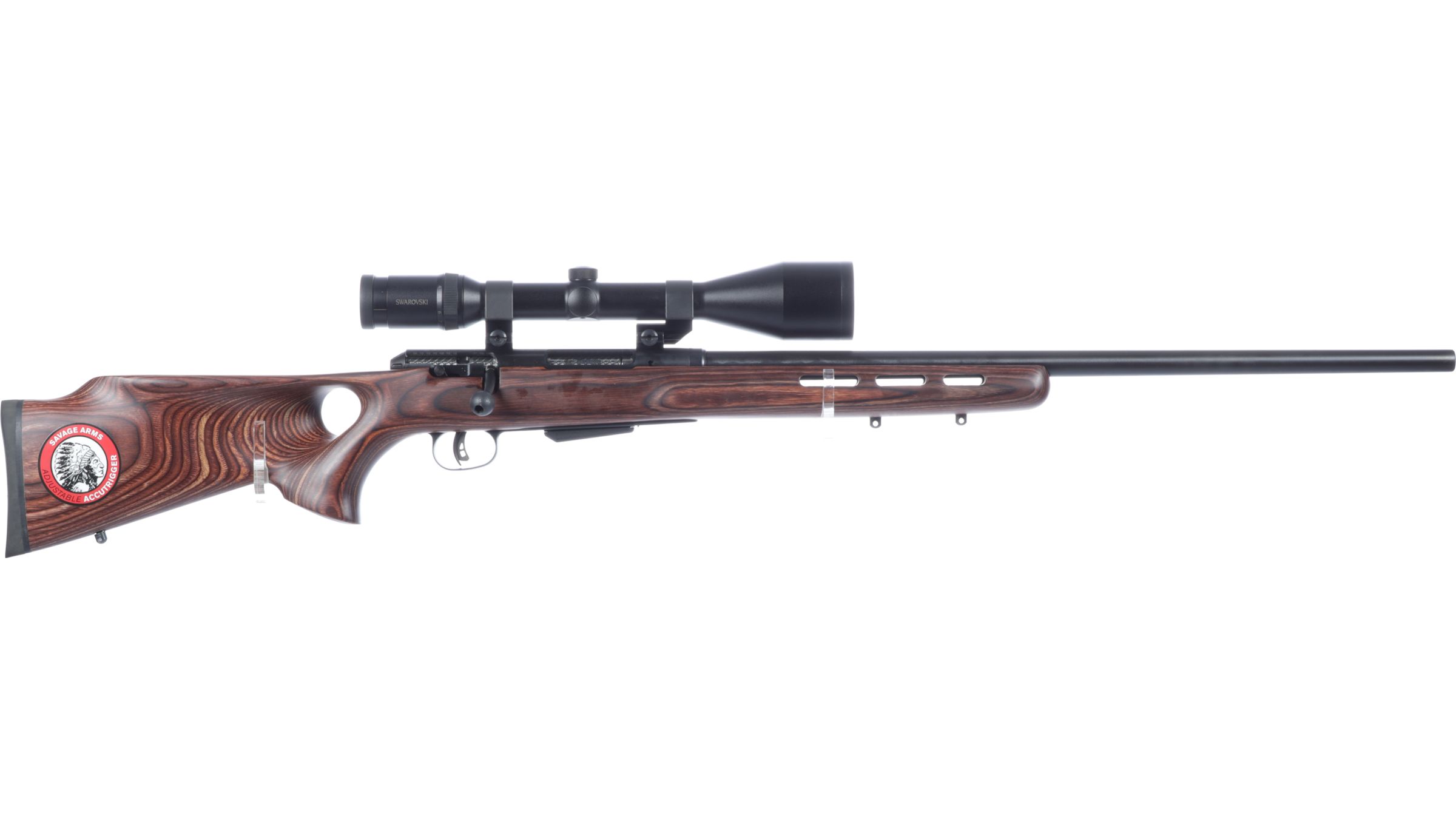 Savage Model 25 Bolt Action Rifle with Swarovski Scope | Rock Island ...
