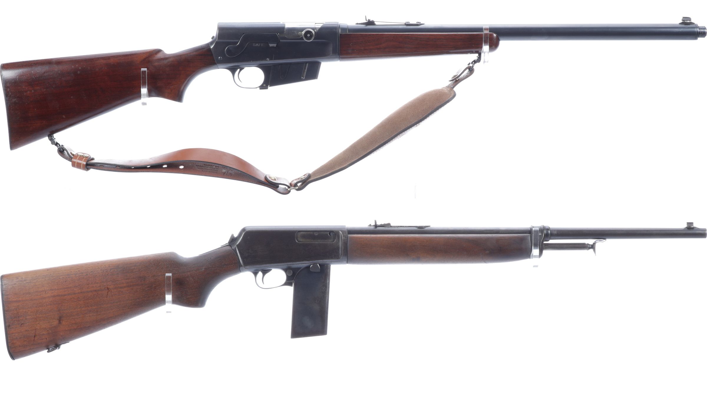 Two Semi-Automatic Rifles | Rock Island Auction
