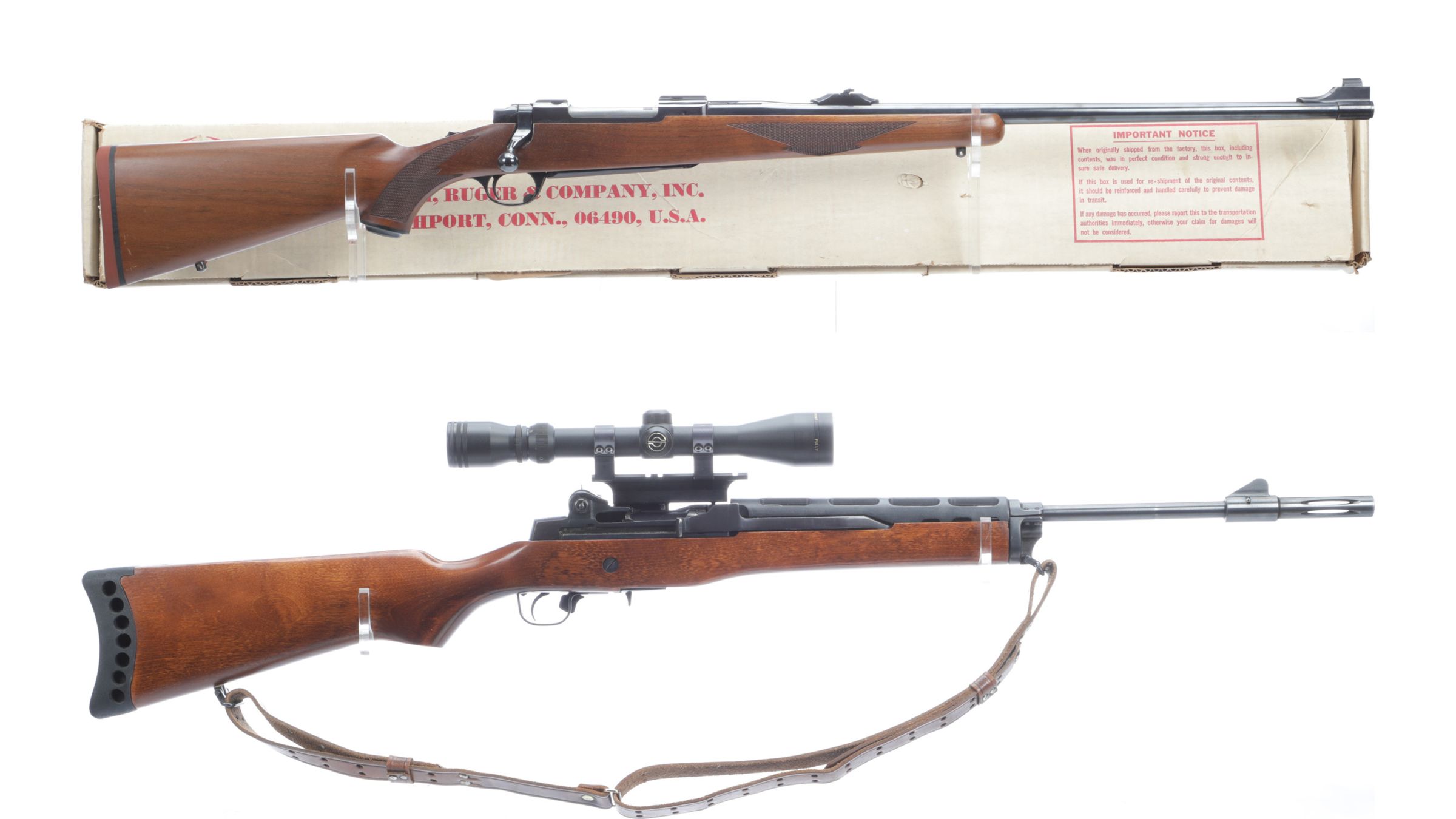 Two Rifles | Rock Island Auction