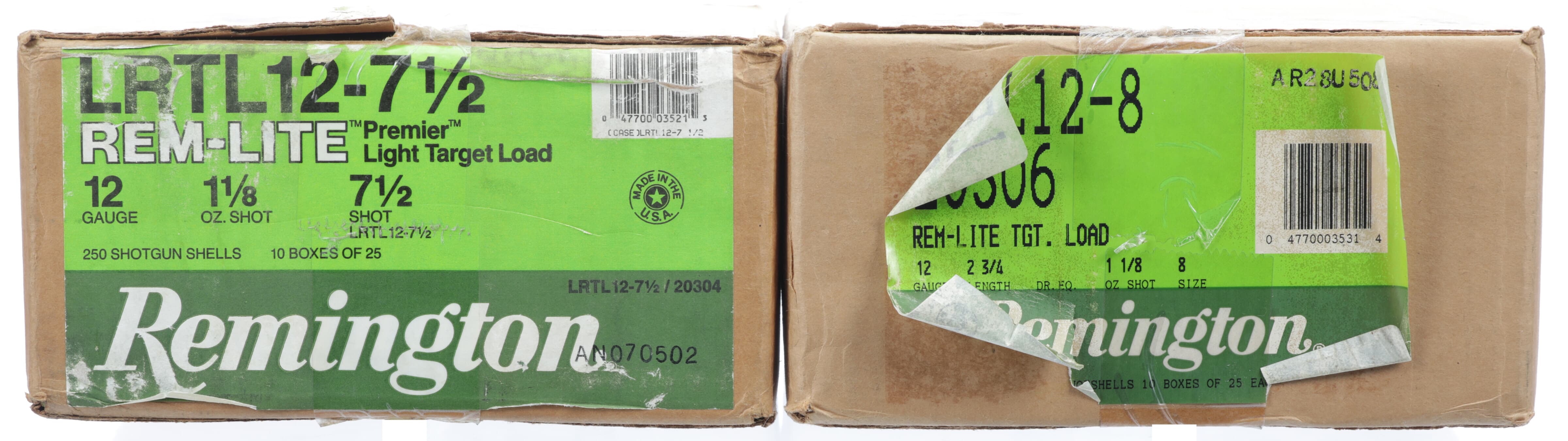 Two Cases of Rem-Lite Shotgun Shells | Rock Island Auction