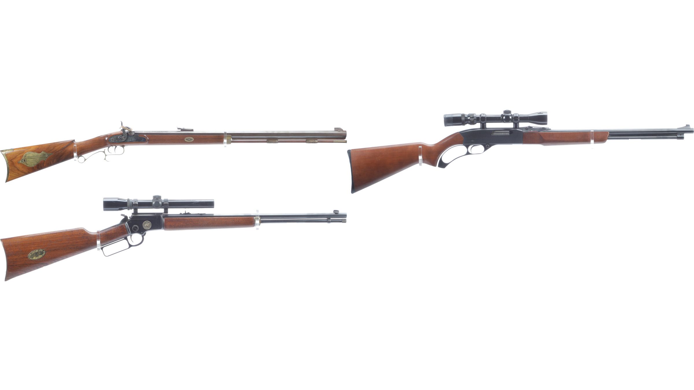 Three Rifles | Rock Island Auction