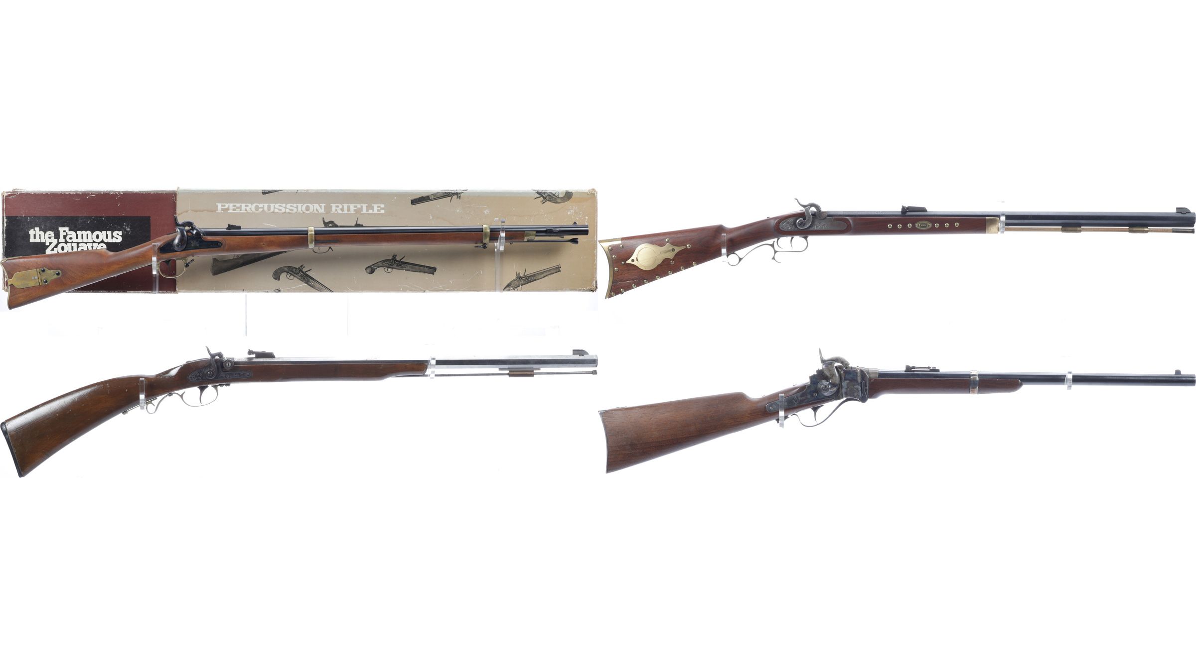 Four Reproduction Rifles | Rock Island Auction