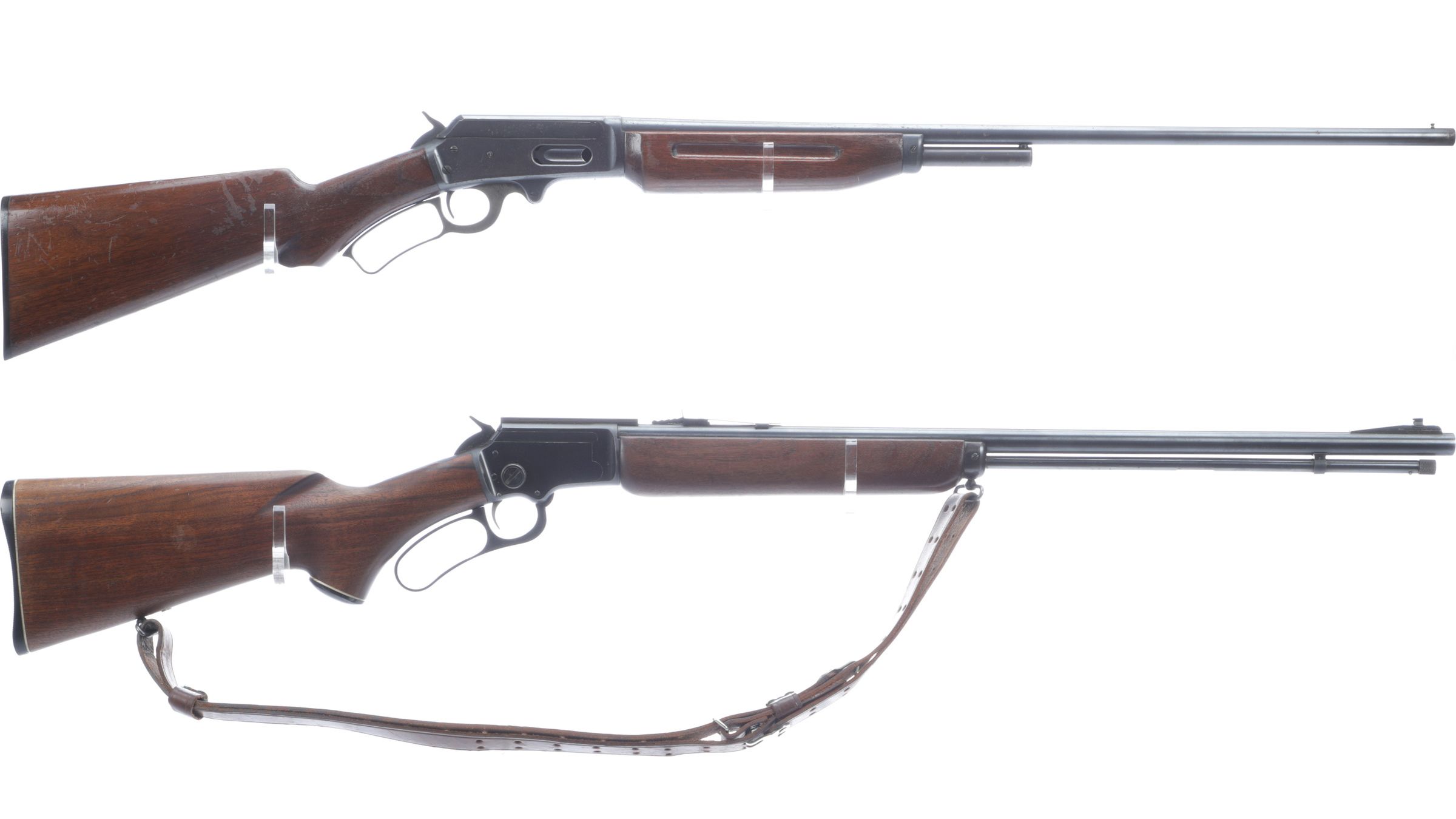 Two Marlin Lever Action Long Guns | Rock Island Auction