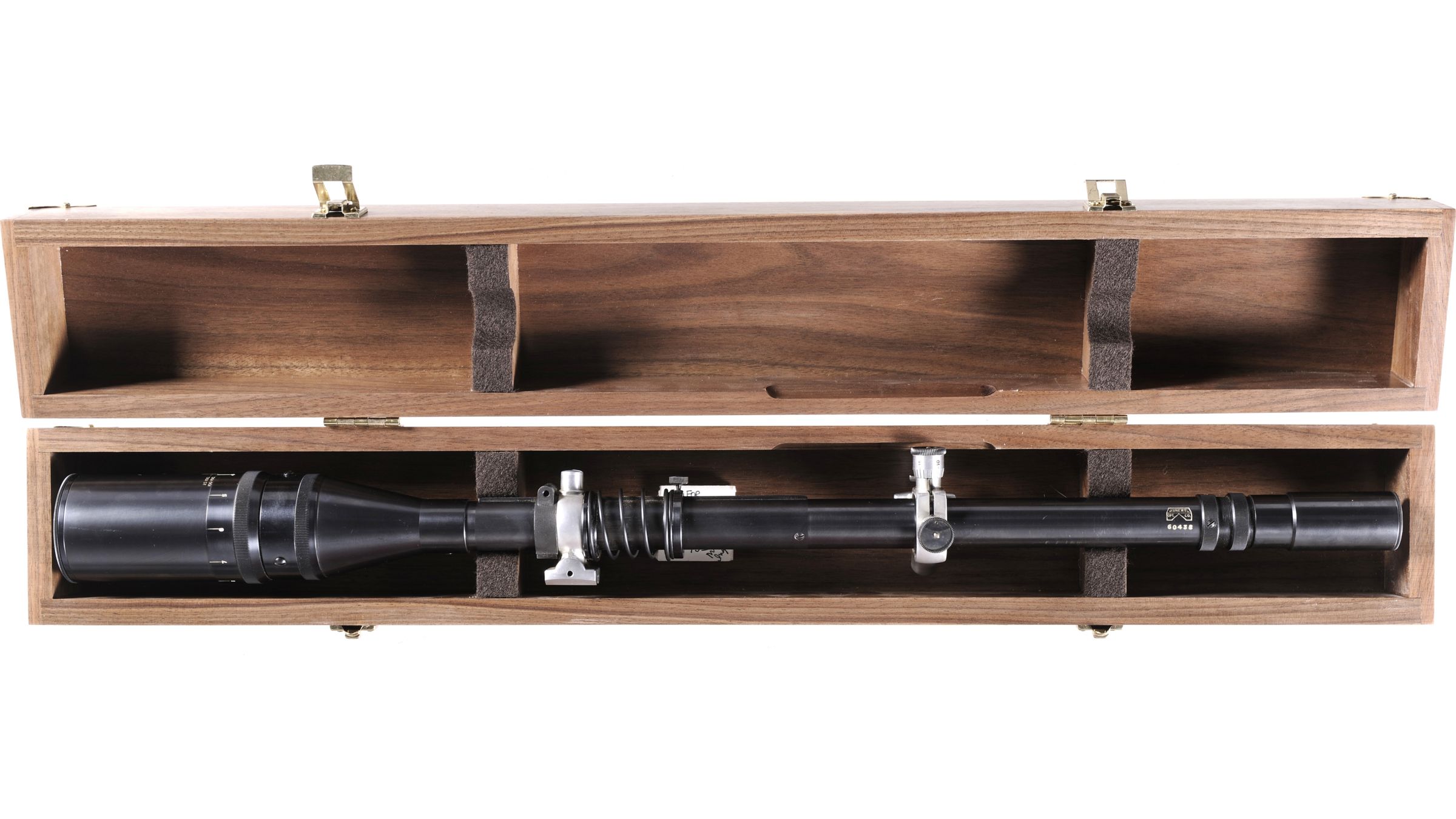 J. Unertl 20x Target Scope with Case | Rock Island Auction