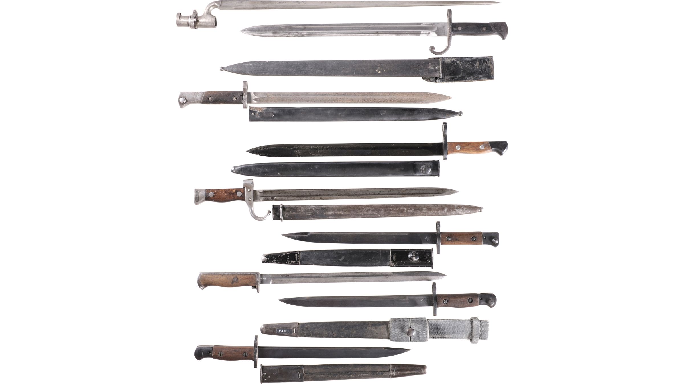 Group of Assorted European Military Bayonets | Rock Island Auction