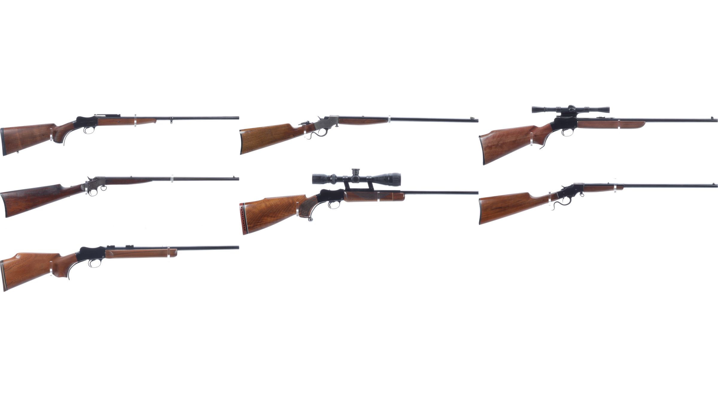 Seven Single Shot Rifles | Rock Island Auction