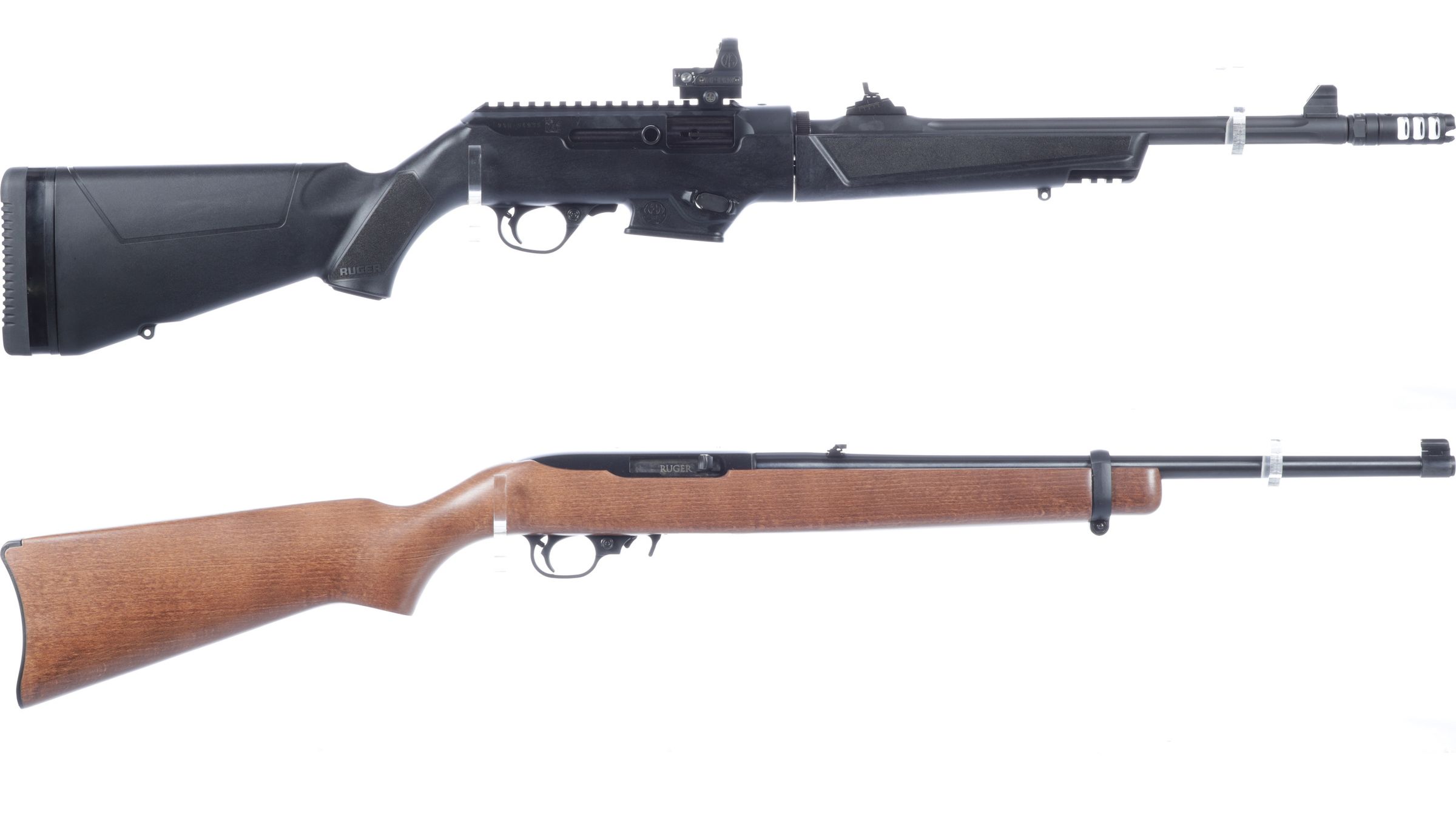 Two Ruger Semi-Automatic Rifles -A) Ruger PC Carbine | Rock Island Auction