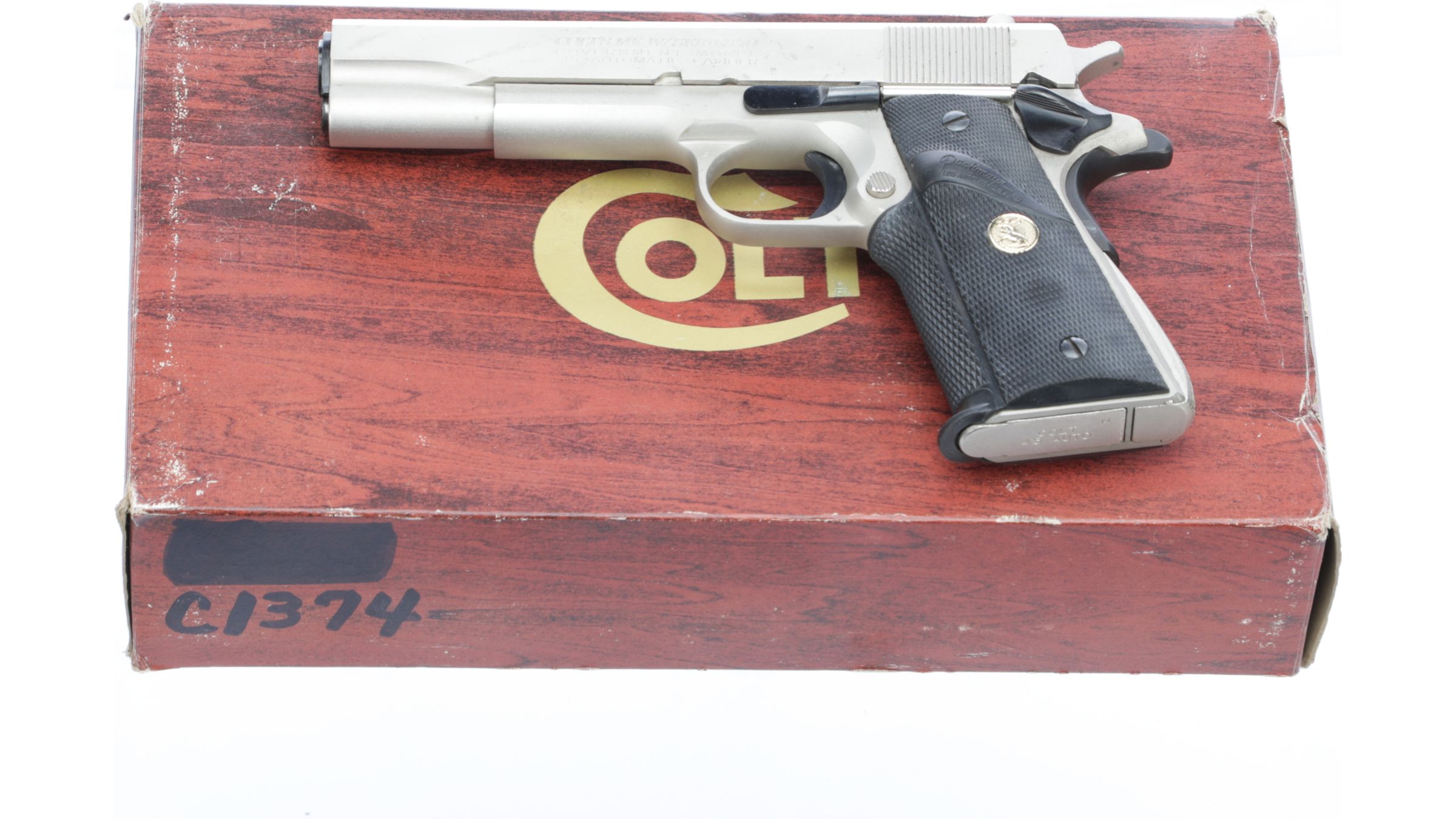 Colt MK IV Series 70 Government Model Pistol with Box | Rock Island Auction
