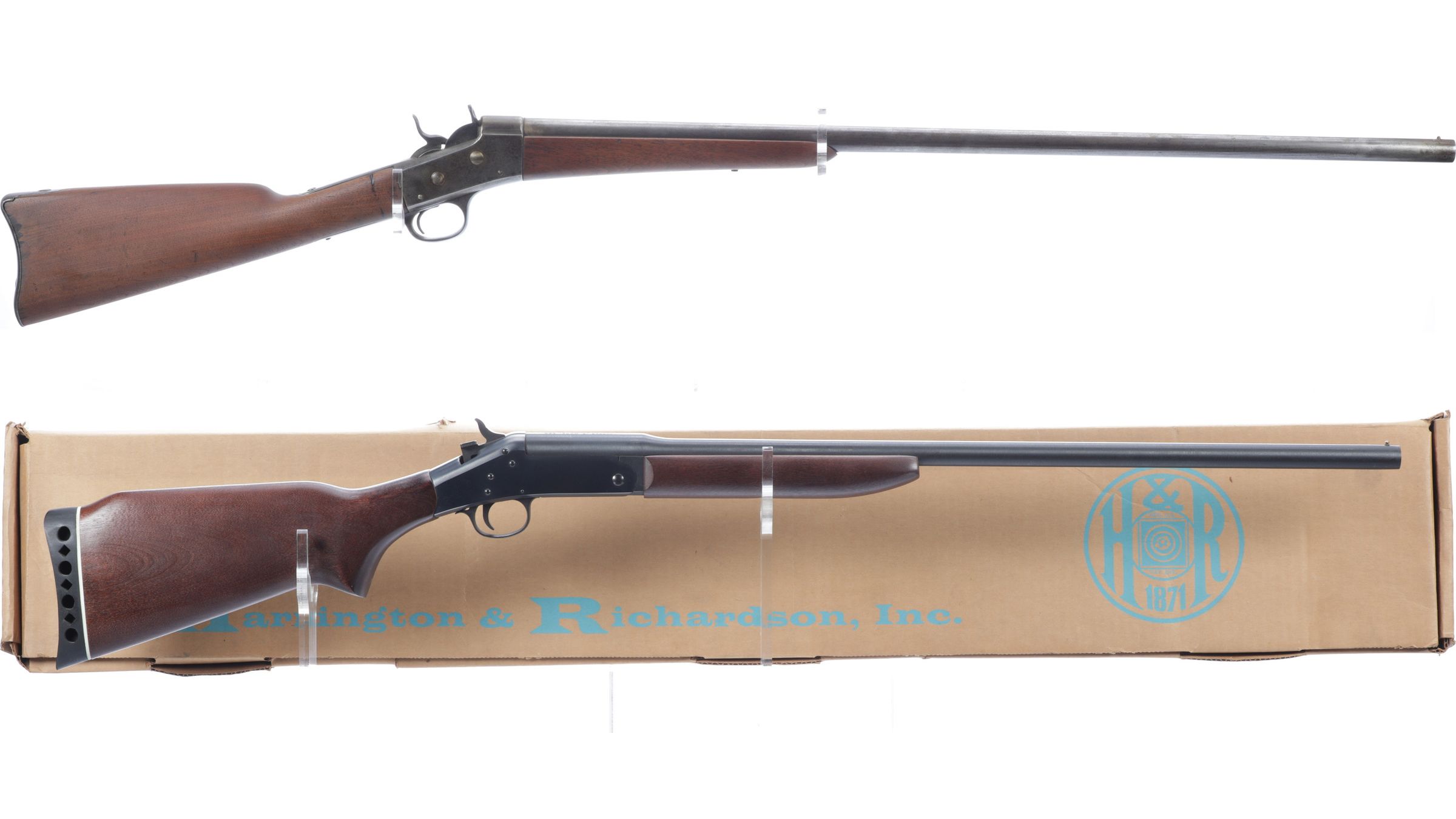 Two Single Shot Shotguns | Rock Island Auction