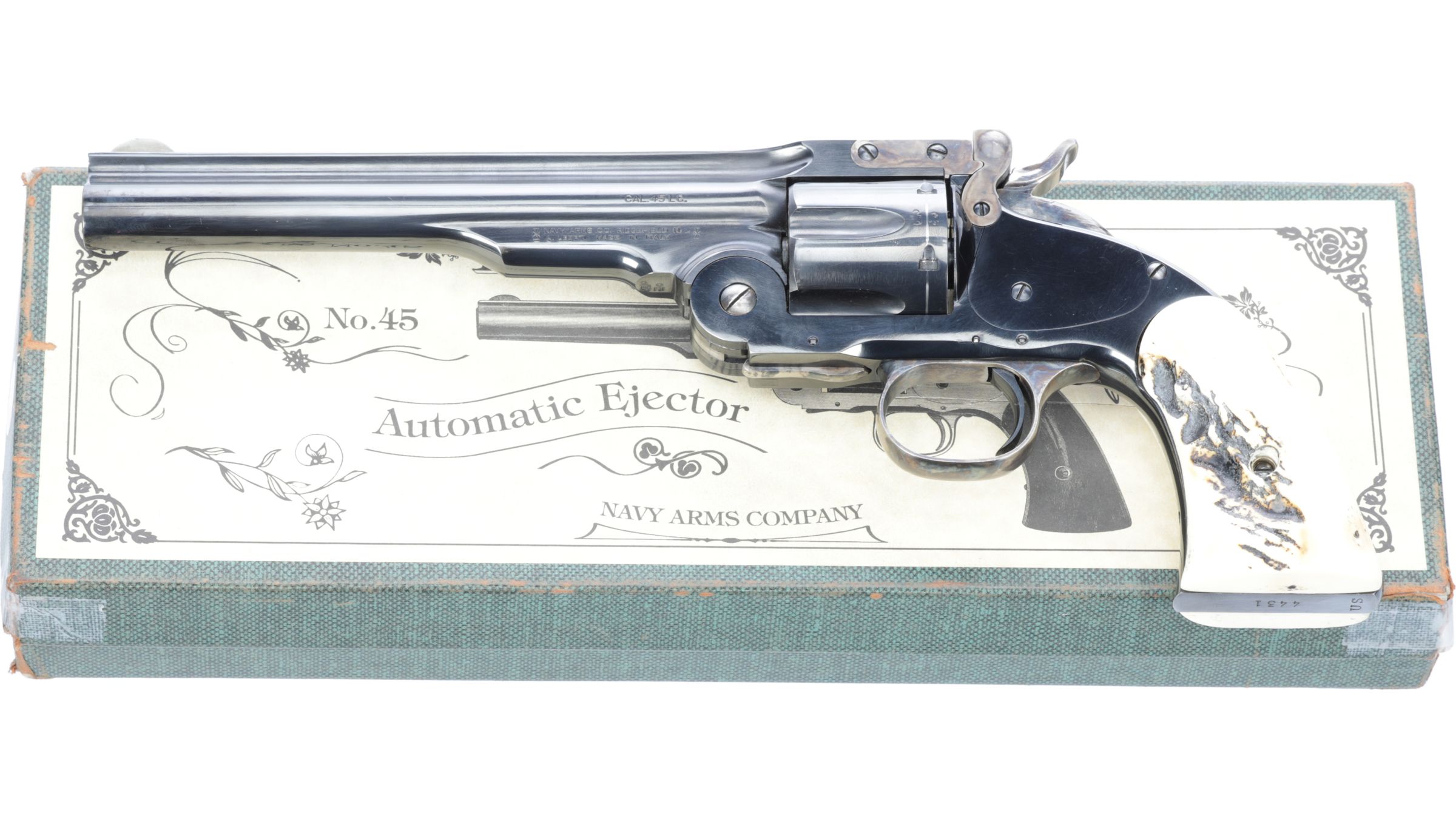 Navy Arms Model 1875 Schofield Single Action Revolver with Box | Rock ...