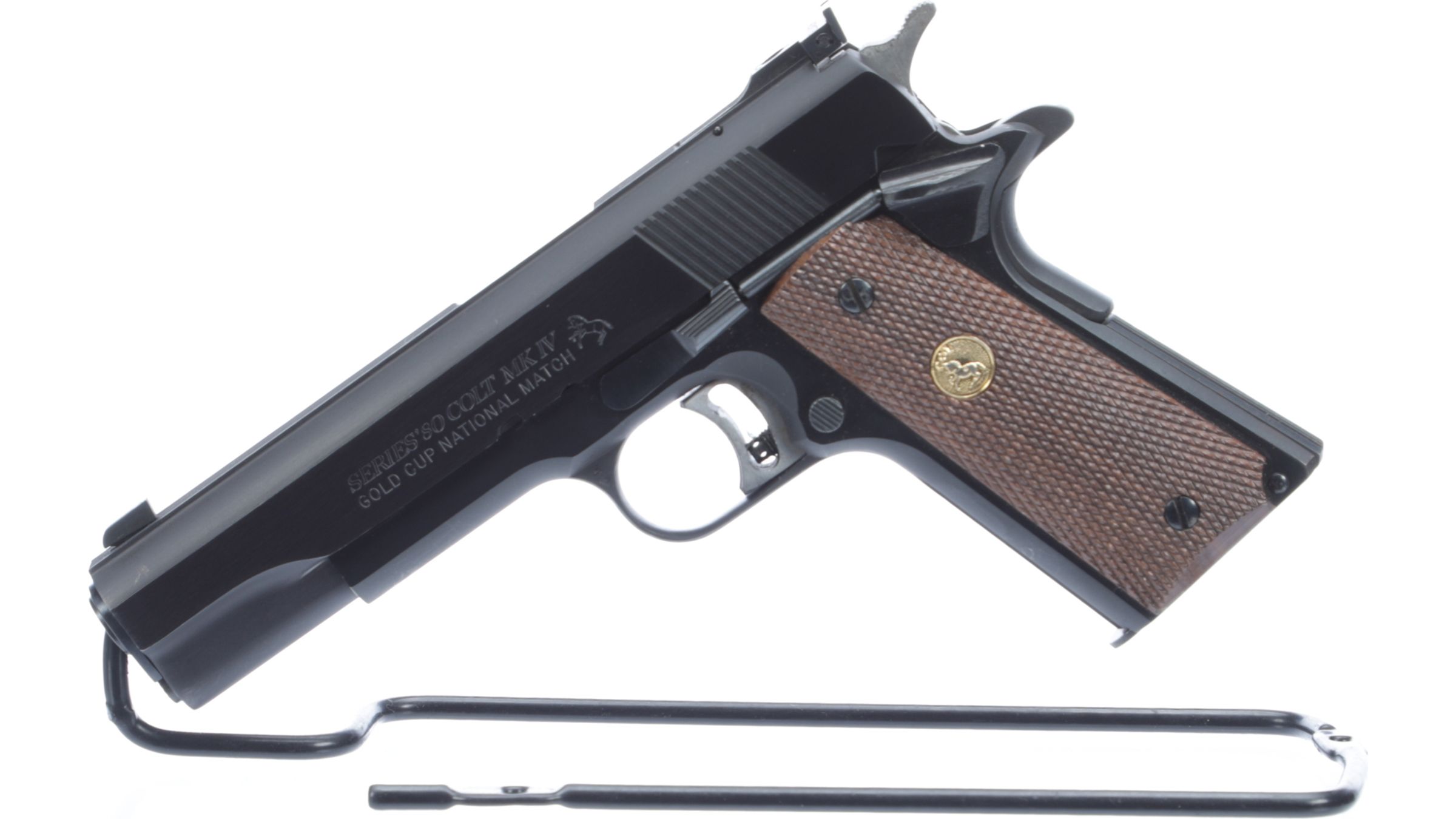 Colt Series 80 MK IV Gold Cup National Match Pistol | Rock Island Auction