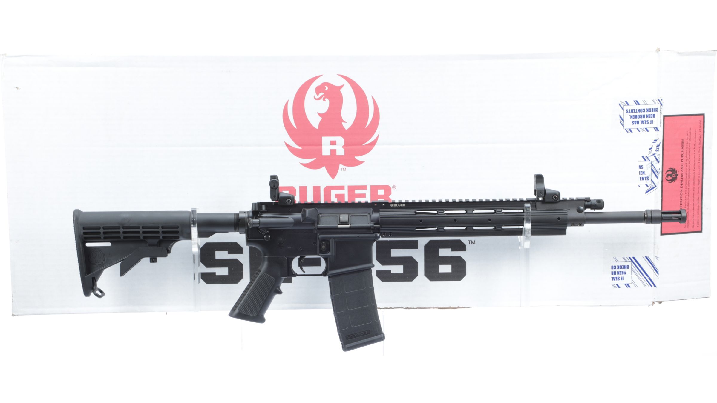 Ruger SR-556 Semi-Automatic Rifle with Matching Box | Rock Island Auction