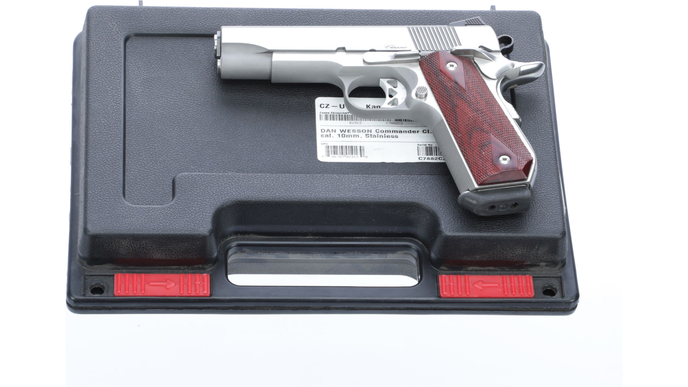 Dan Wesson Commander Classic Bobtail Pistol with Case | Rock Island Auction