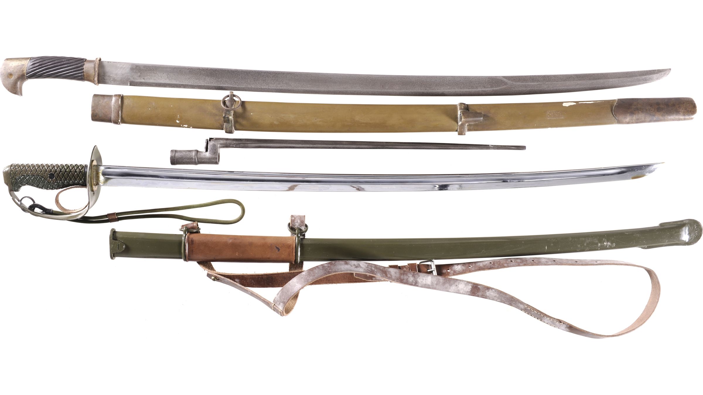 Two Military Style Swords | Rock Island Auction