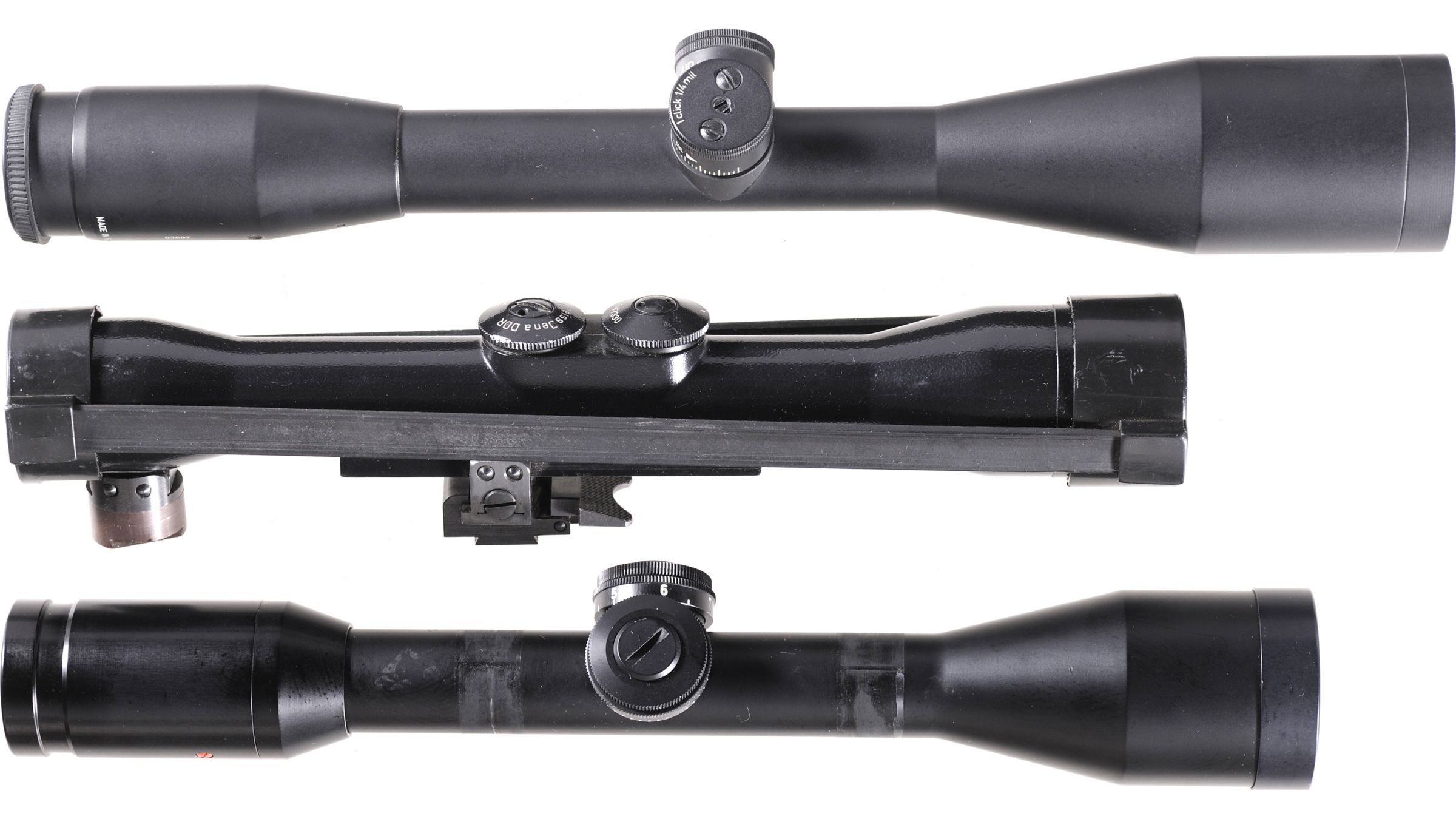 Three Rifle Scopes | Rock Island Auction