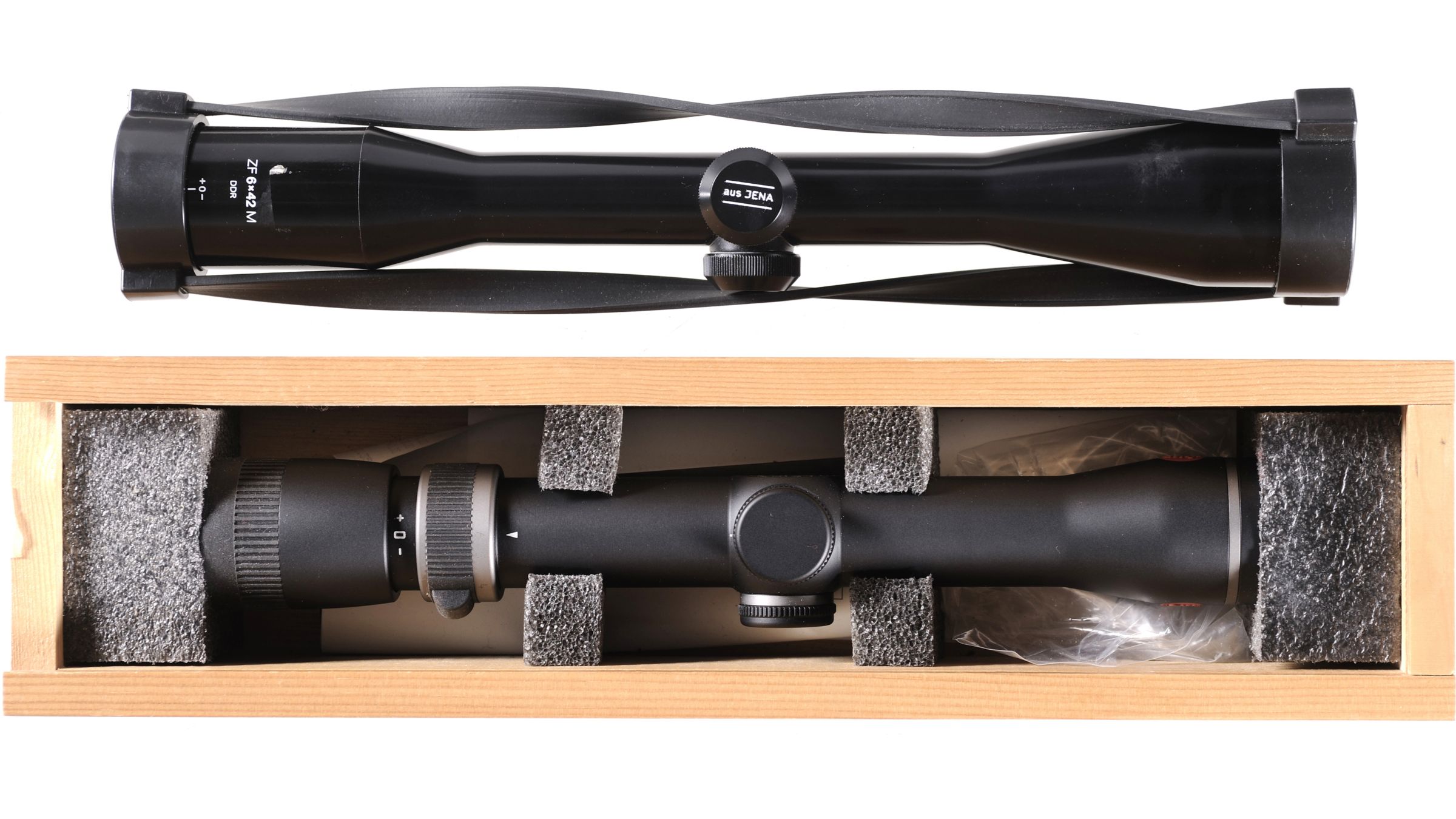 Two Rifle Scopes | Rock Island Auction