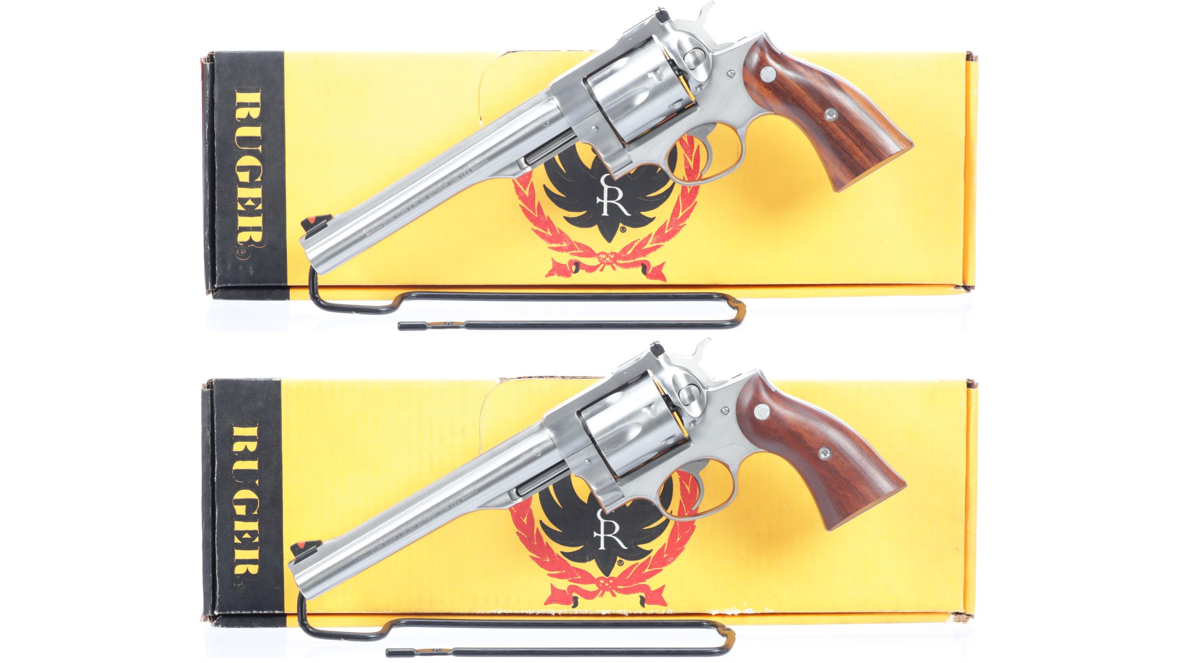 Two Ruger Redhawk Double Action Revolvers with Boxes | Rock Island Auction