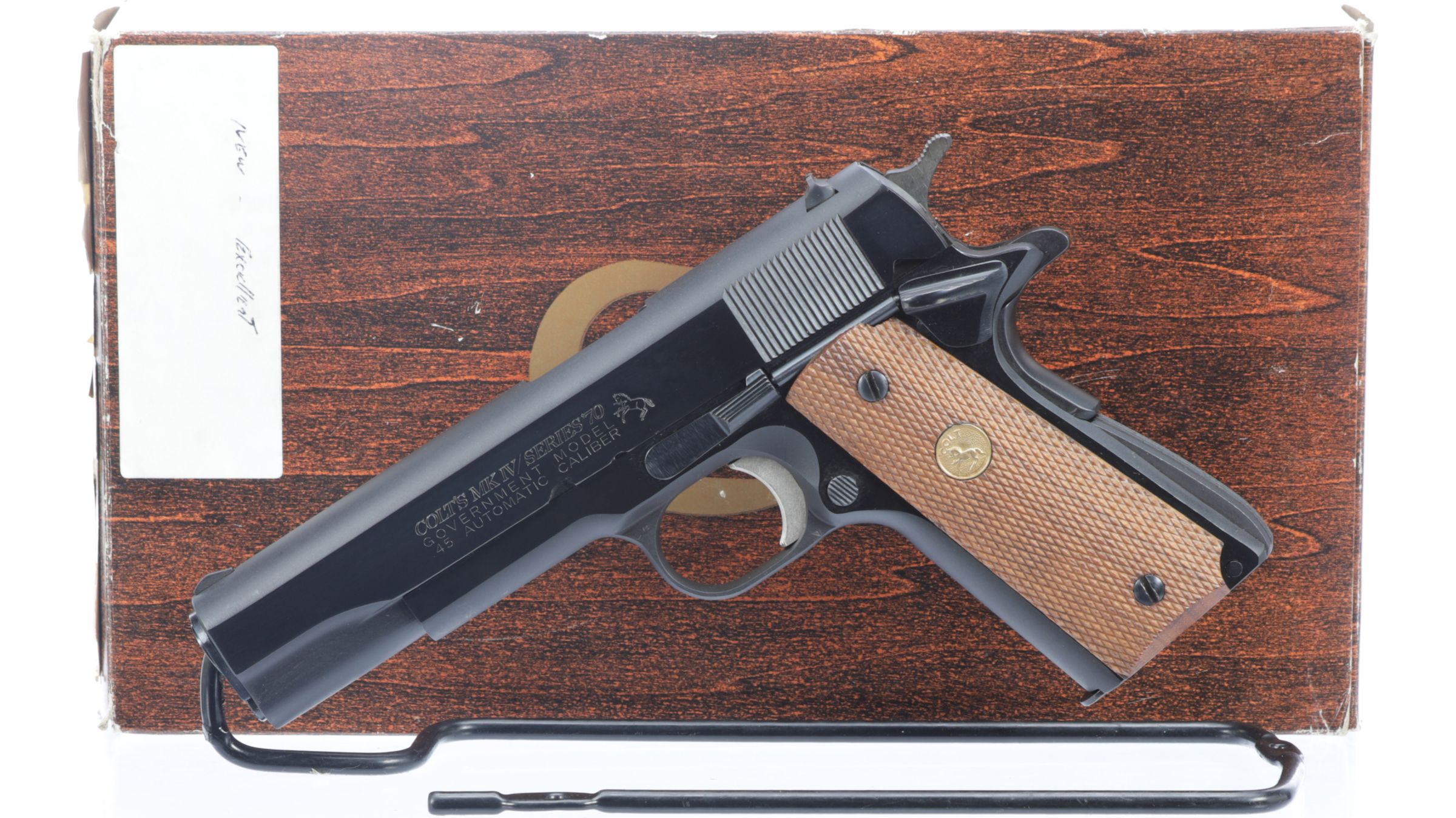 Colt MK IV Series 70 Government Model Pistol with Box | Rock Island Auction