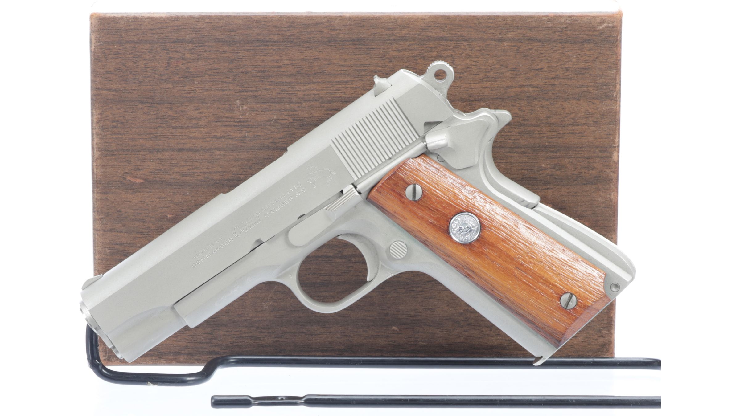 Colt Combat Commander Semi-Automatic Pistol with Box | Rock Island Auction