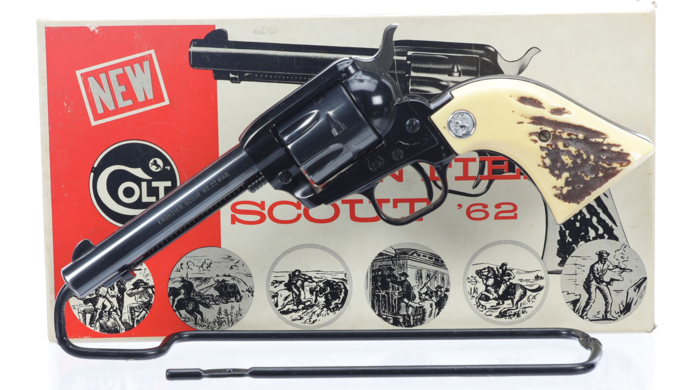 Colt Frontier Scout '62 Single Action Army Revolver with Box | Rock ...