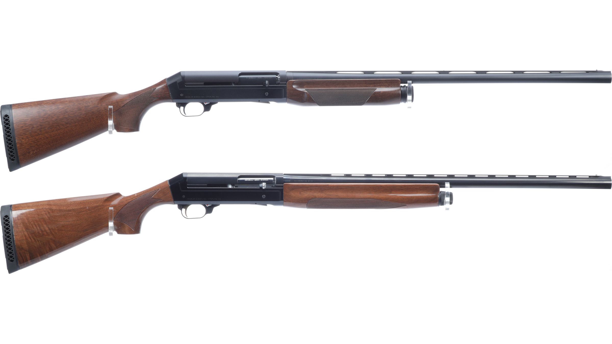 Two Benelli Semi-Automatic Shotguns | Rock Island Auction