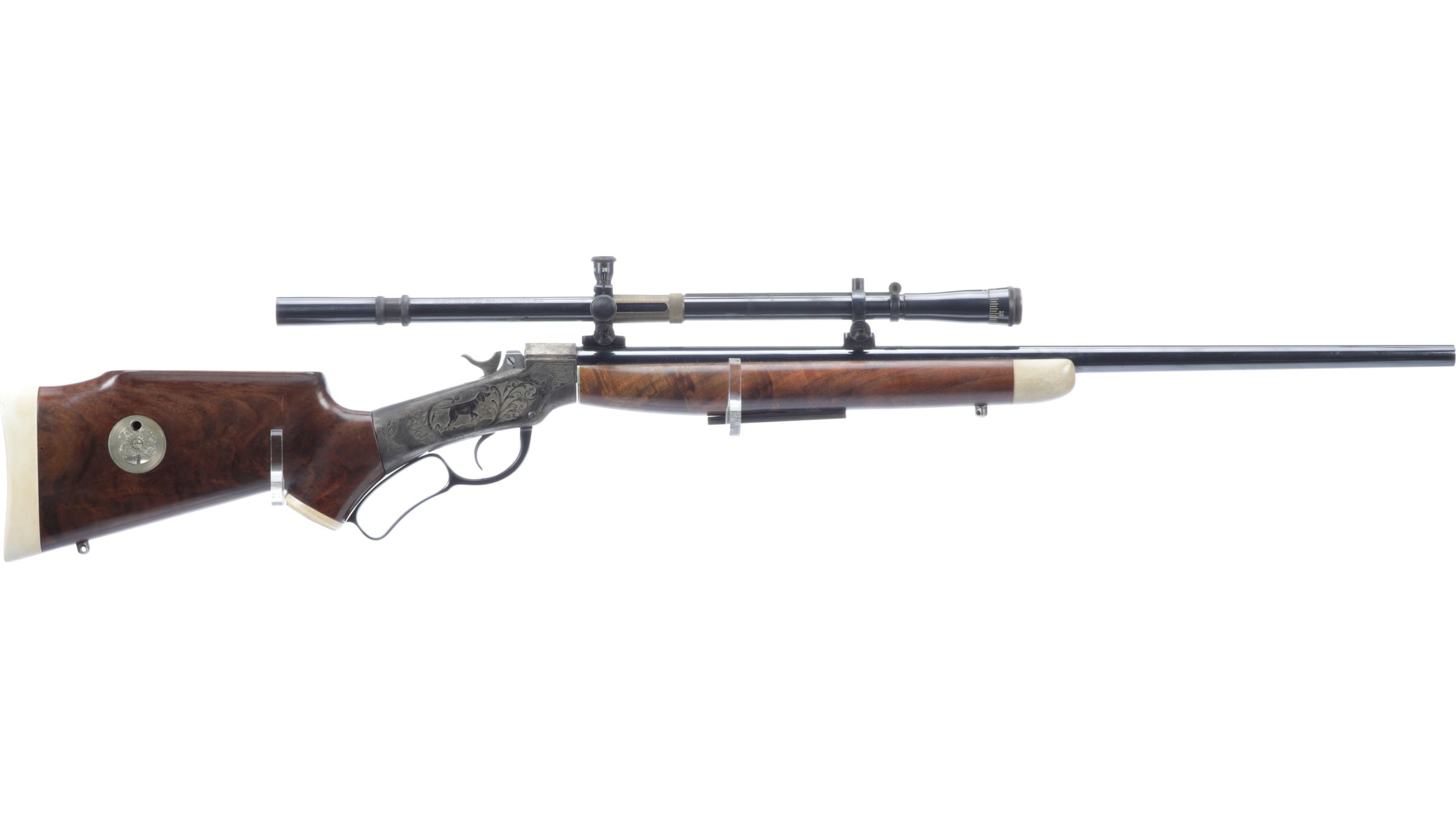 Marlin Balard Single Shot Falling Block Rifle with Scope | Rock Island ...