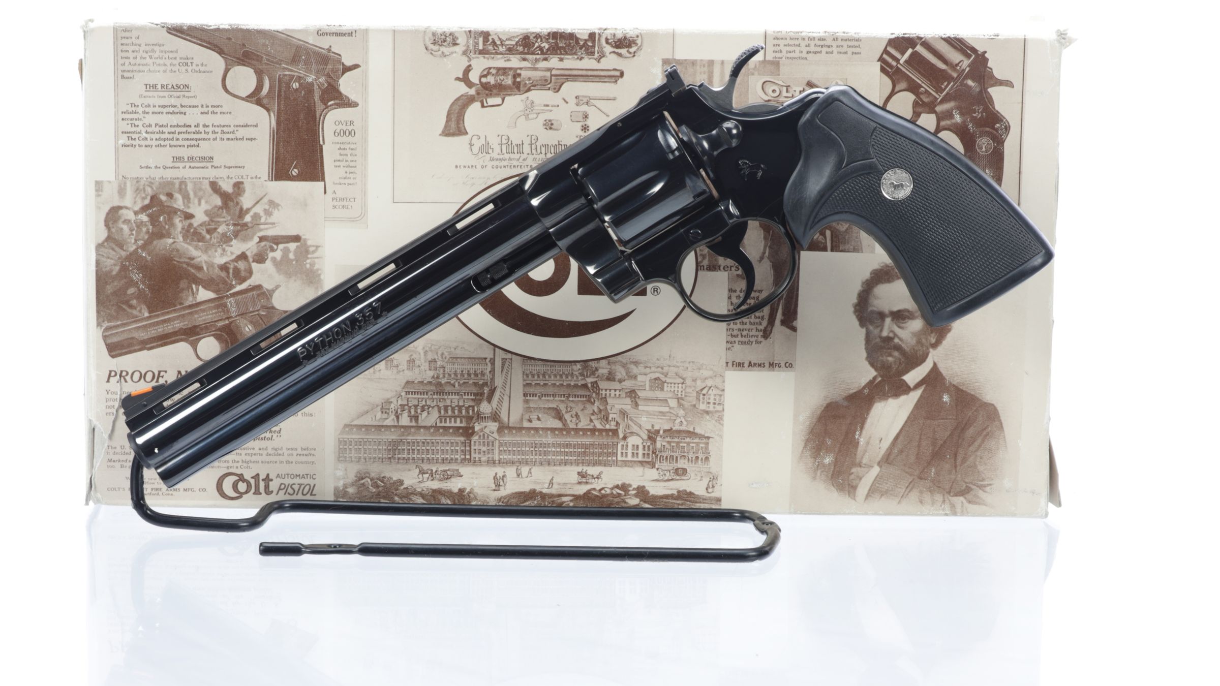 Colt Python Double Action Revolver with Matching Box | Rock Island Auction