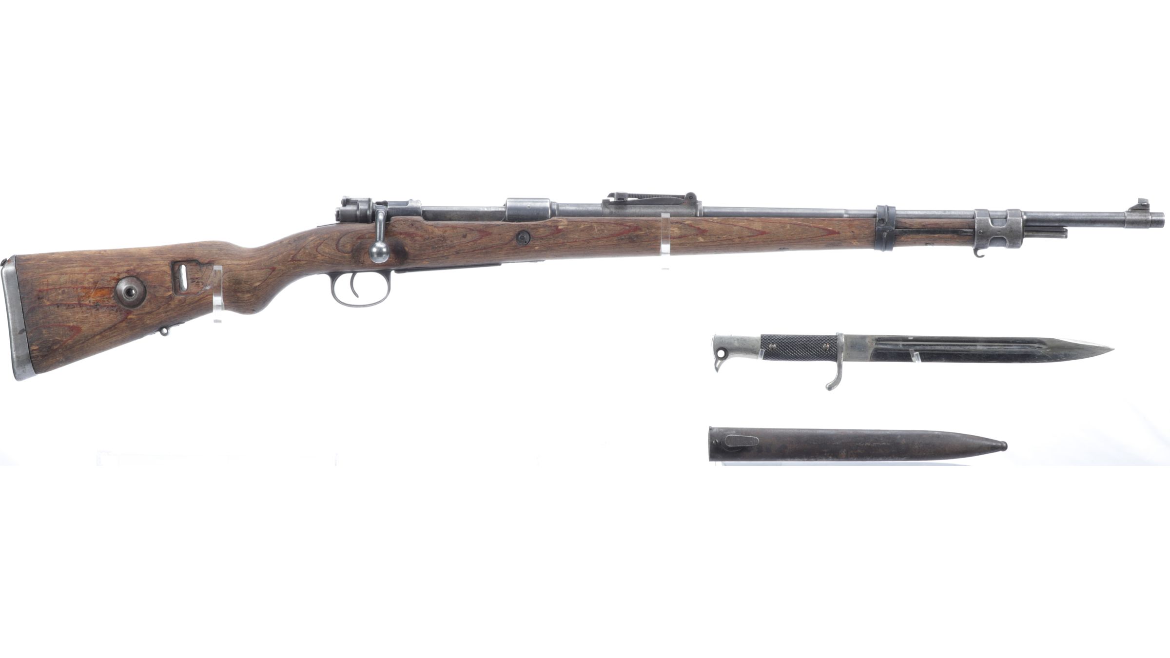 Mauser Byf 44 Code Model 98 Bolt Action Rifle Rock Island Auction