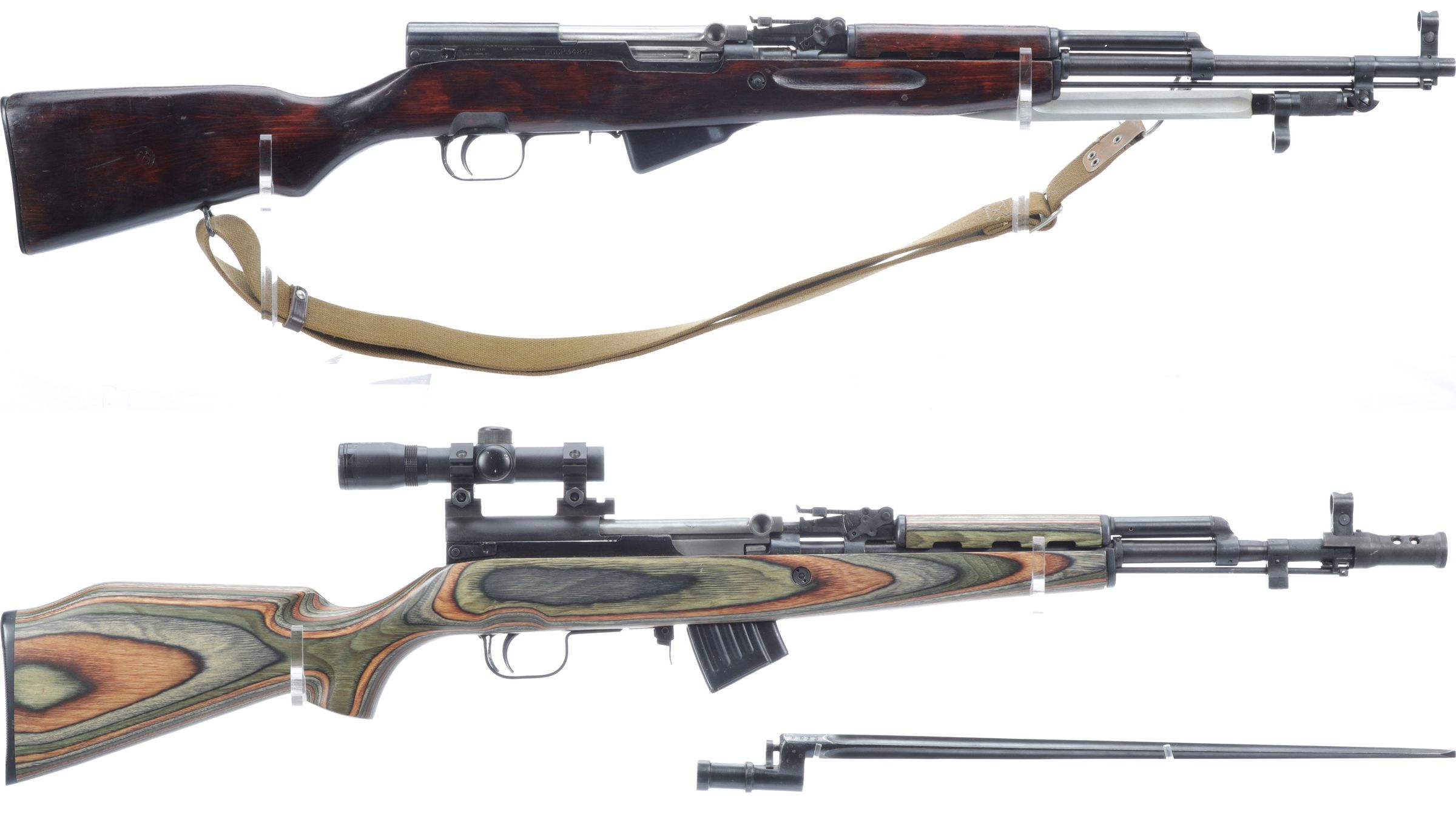 Two European Semi-Automatic Rifles | Rock Island Auction