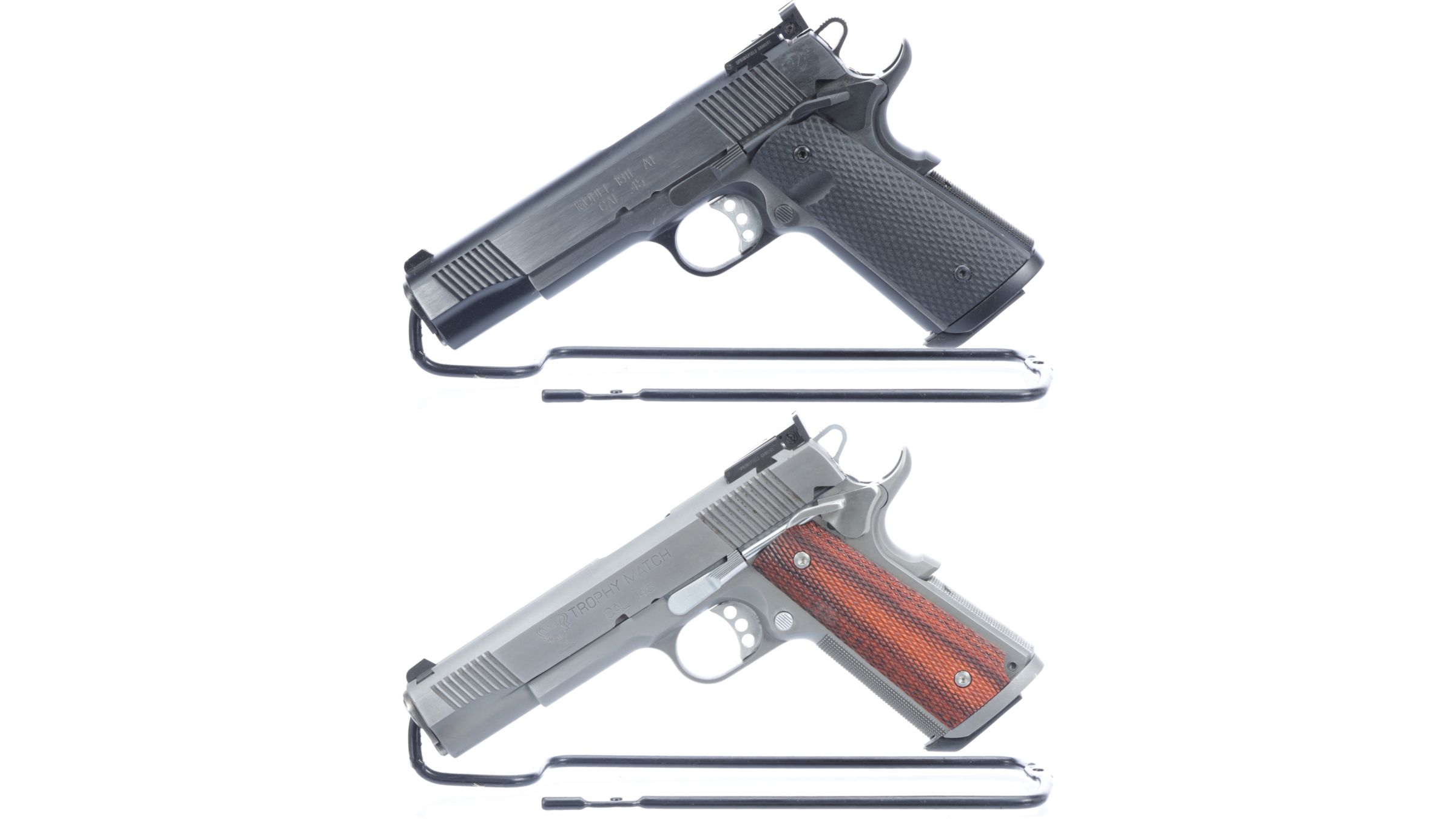 Two Springfield Armory Semi-Automatic Pistols | Rock Island Auction