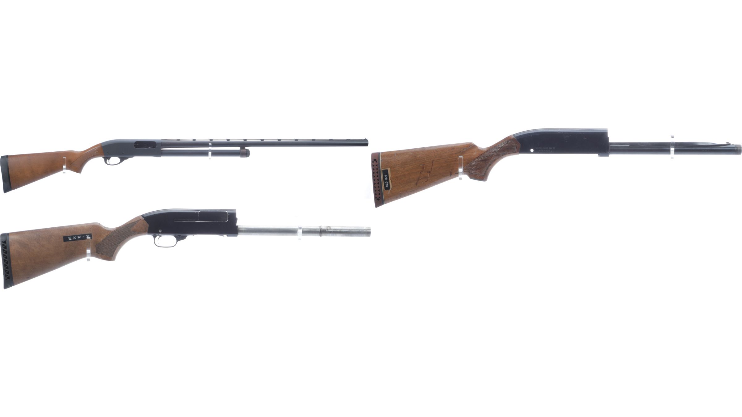 Three Documented Winchester Factory Collection Shotguns w/ Certi | Rock ...