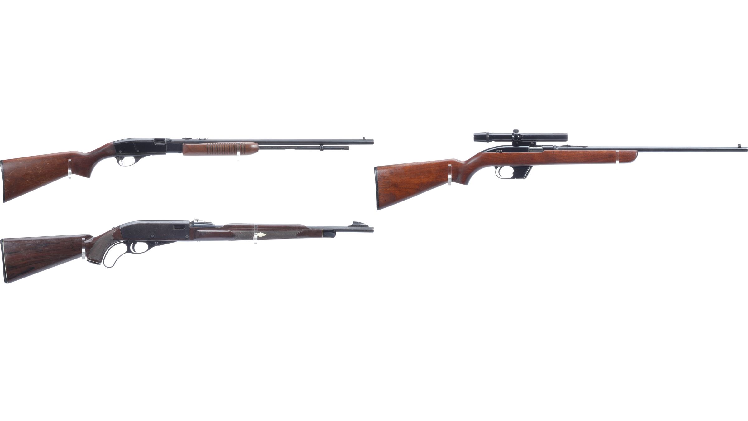 Three .22 Caliber Rifles | Rock Island Auction