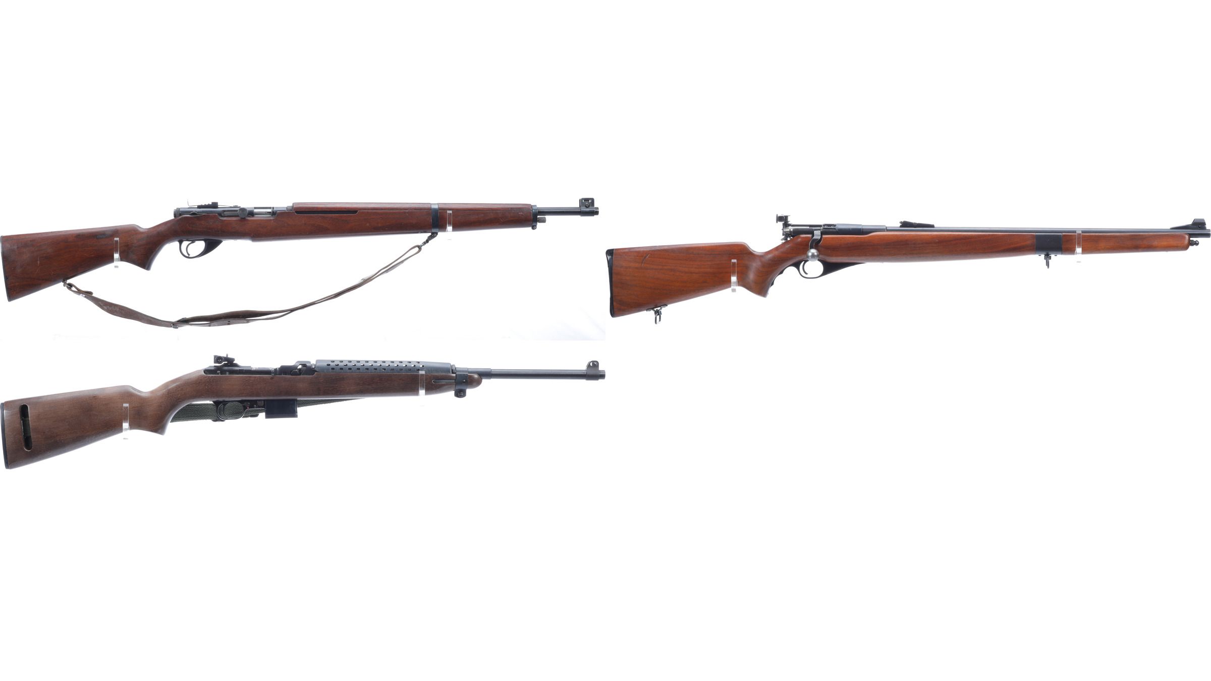 Three Rifles | Rock Island Auction