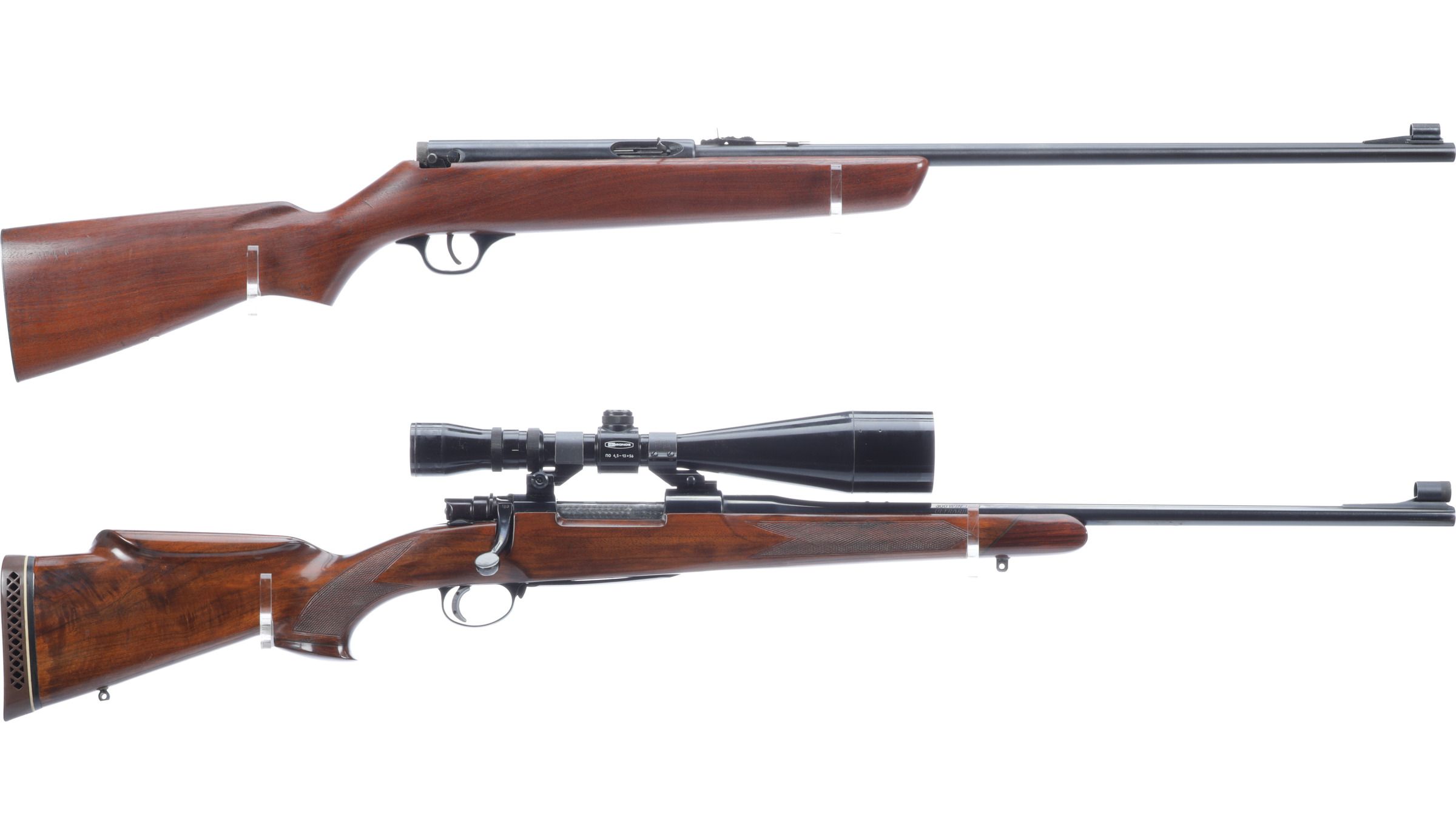 Two Rifles | Rock Island Auction